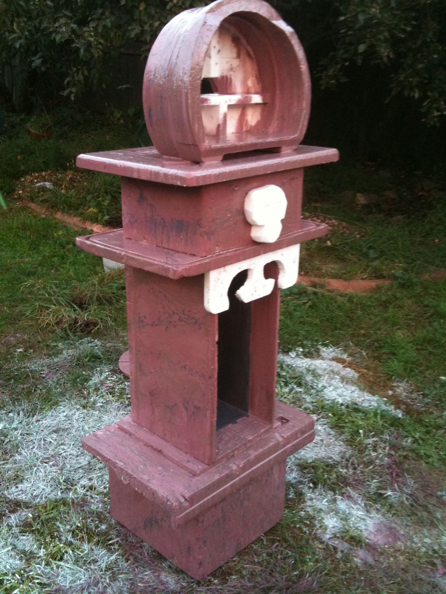 Styrofoam Halloween Grandfather Clock - Instructables