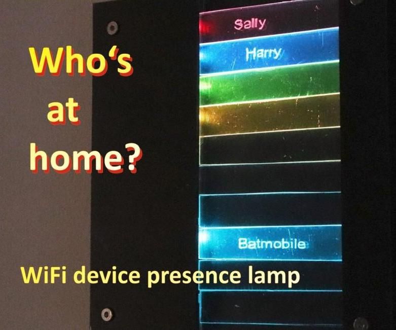 ESP32: Who's at Home? : 6 Steps - Instructables