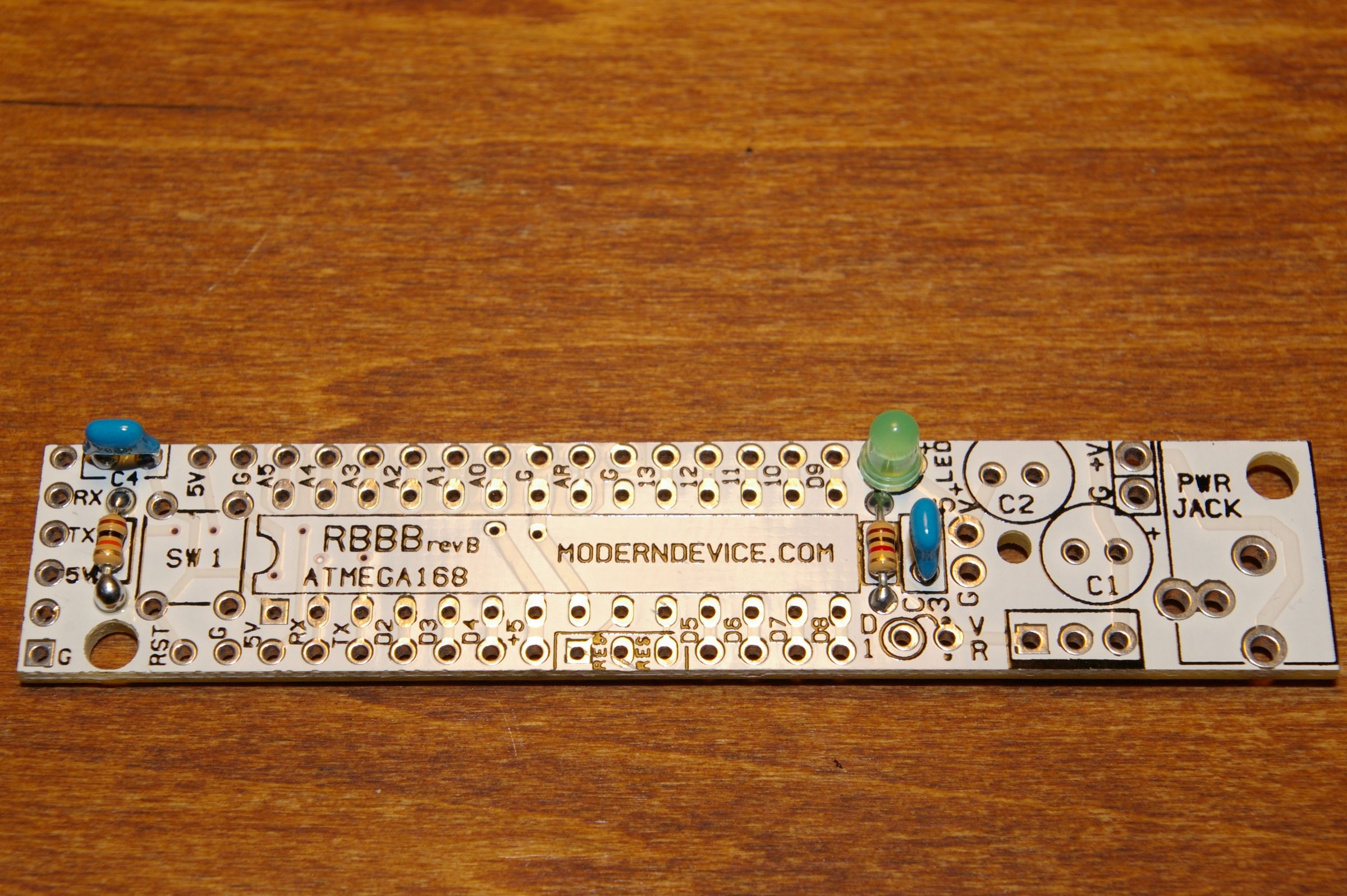 Assembling the Really Bare Bones Board (RBBB) Arduino Clone - UPDATED ...