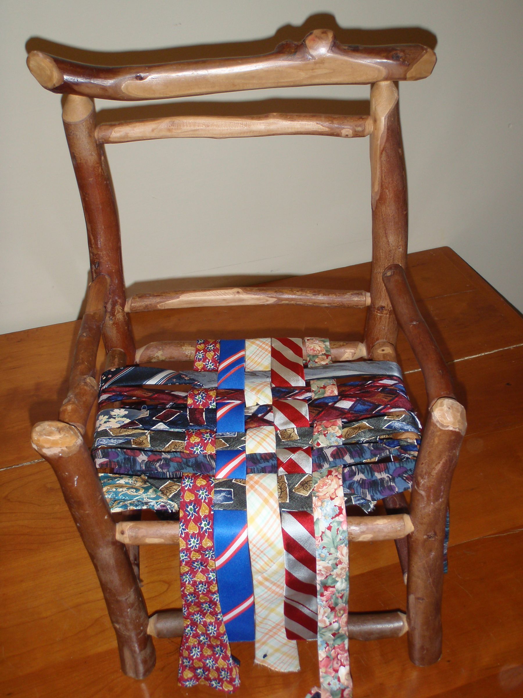 Heirloom Necktie Chair : 8 Steps (with Pictures) - Instructables