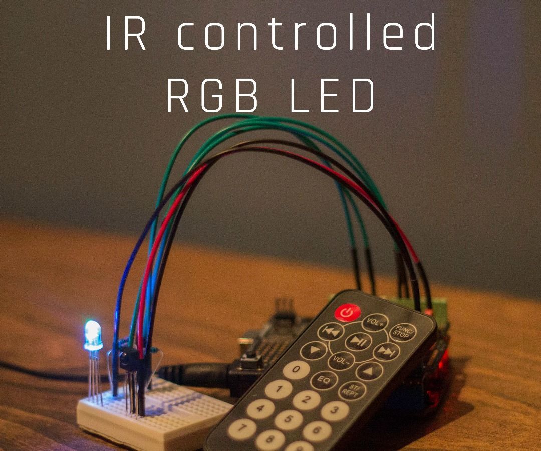IR Controlled RGB LED - Instructables