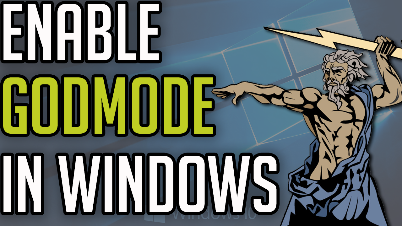 How to Enable GodMode in Windows 10/8/7 - Instructables