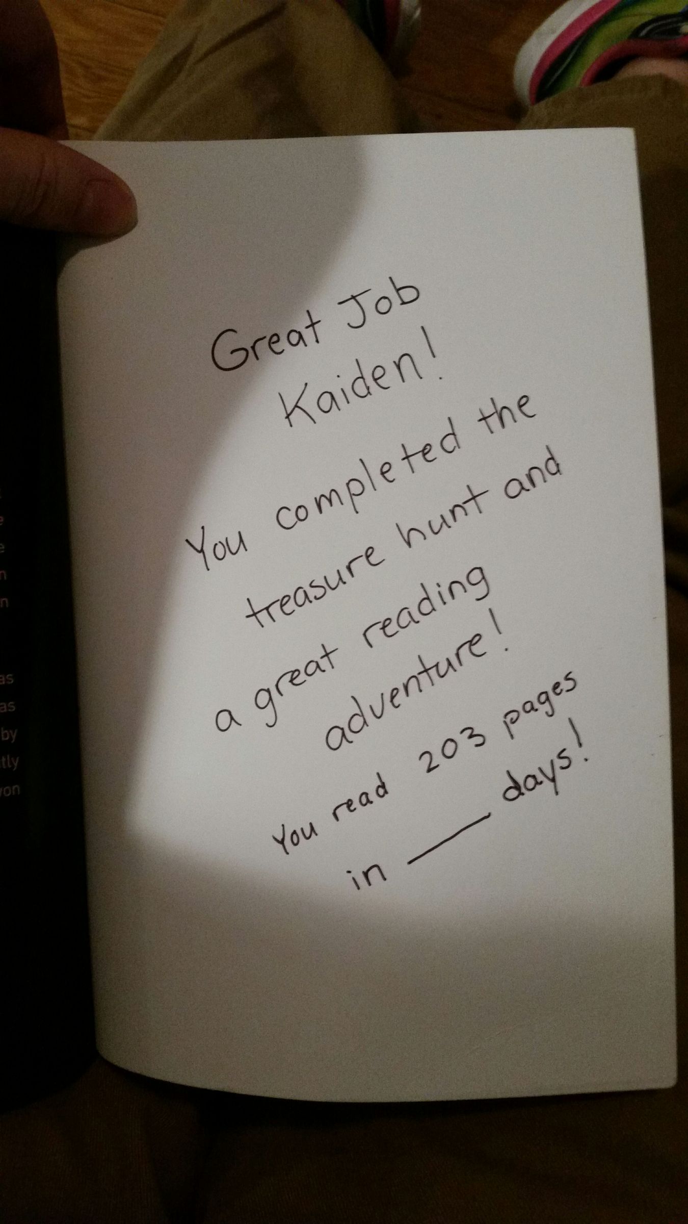Reading Adventure Treasure Hunt : 4 Steps (with Pictures) - Instructables