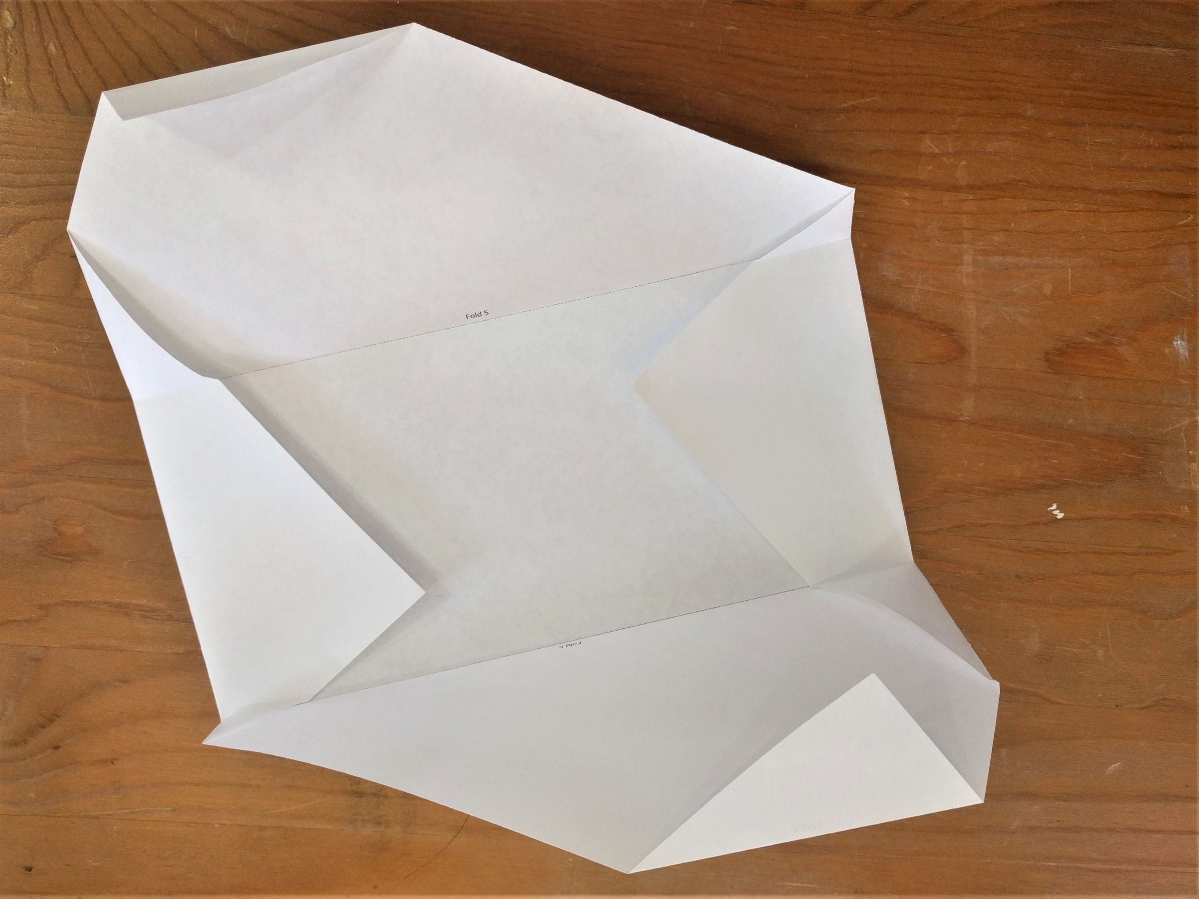DIY - Fold a Letter Envelopes From an 8 ½ X 11 Sheet of Paper : 3 Steps ...