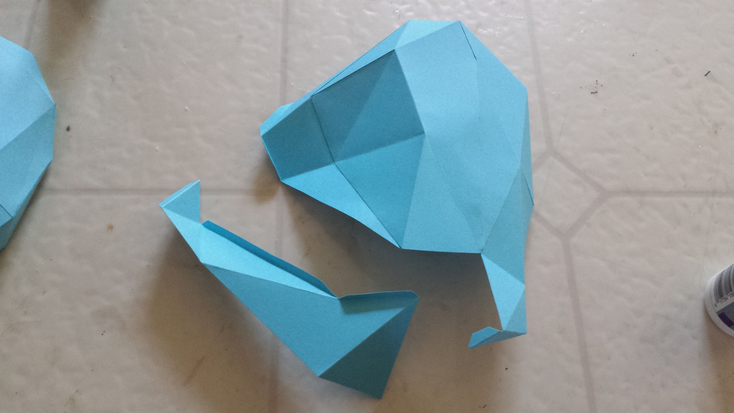 Welcome to the Jungle- Elephant Head Papercraft : 11 Steps (with ...