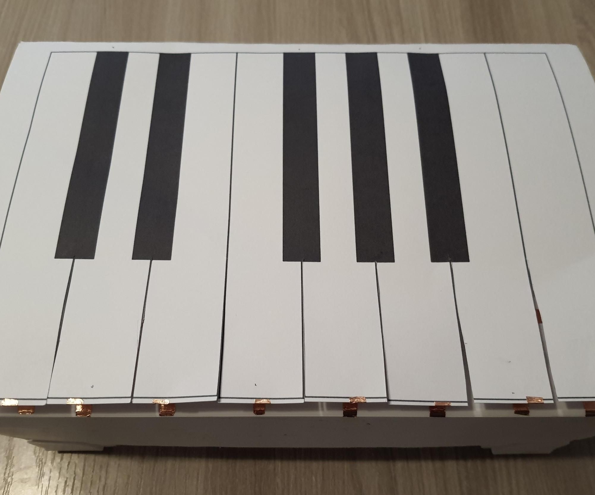 Evoulto Piano & Makey Makey (Pianoforte Evoluto) : 6 Steps - Instructables