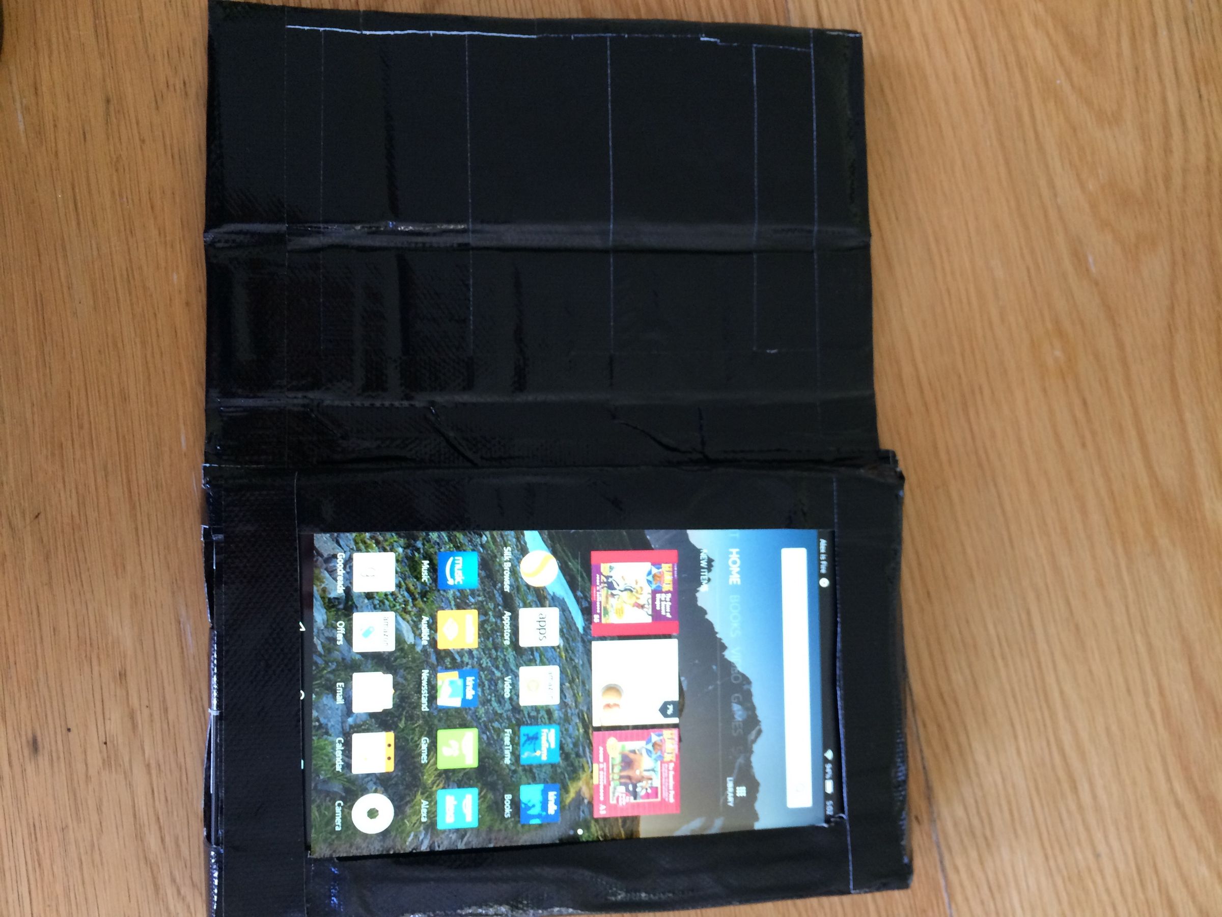 Duck Tape and Cardboard Tablet Case : 3 Steps (with Pictures ...