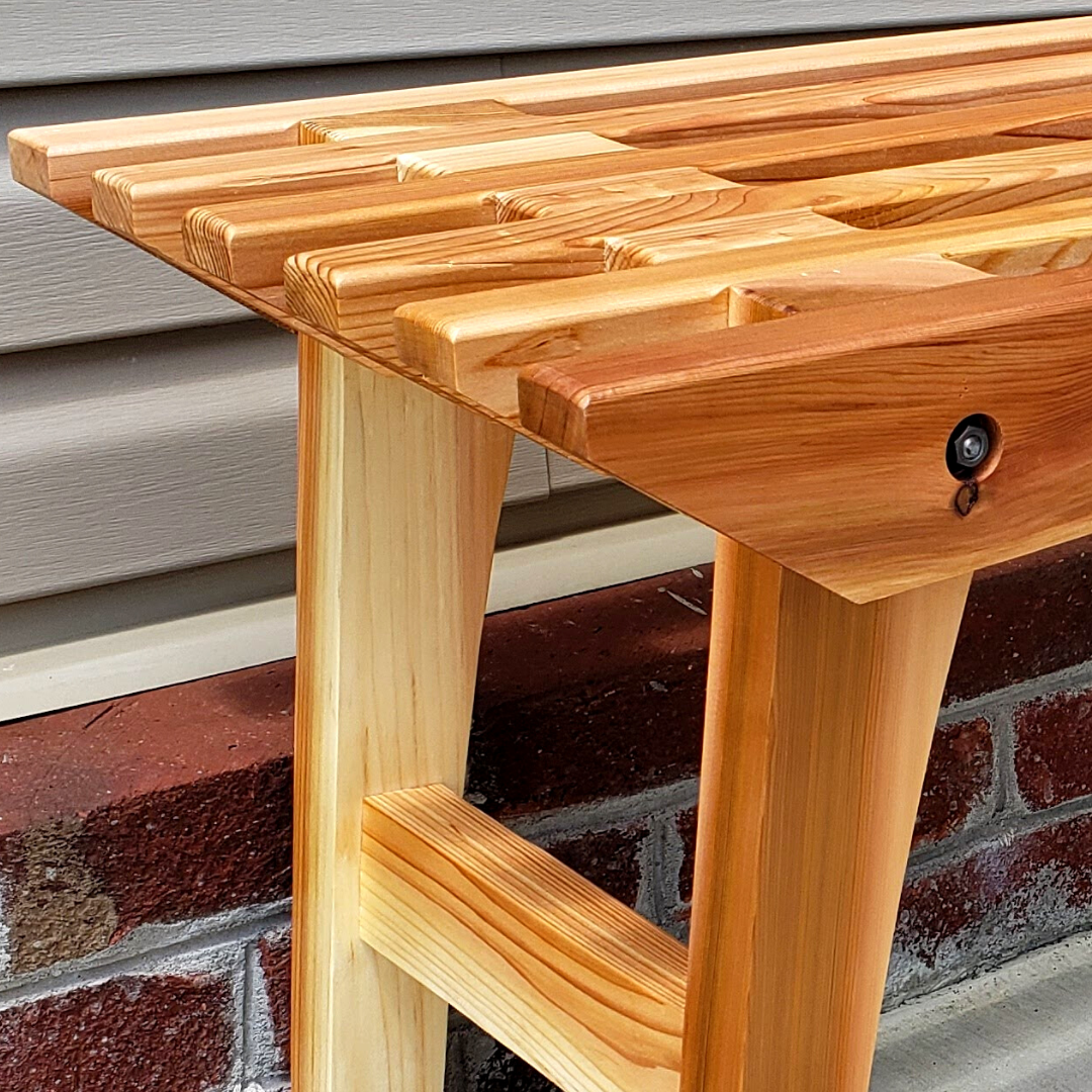 Cedar Garden Bench : 13 Steps (with Pictures) - Instructables