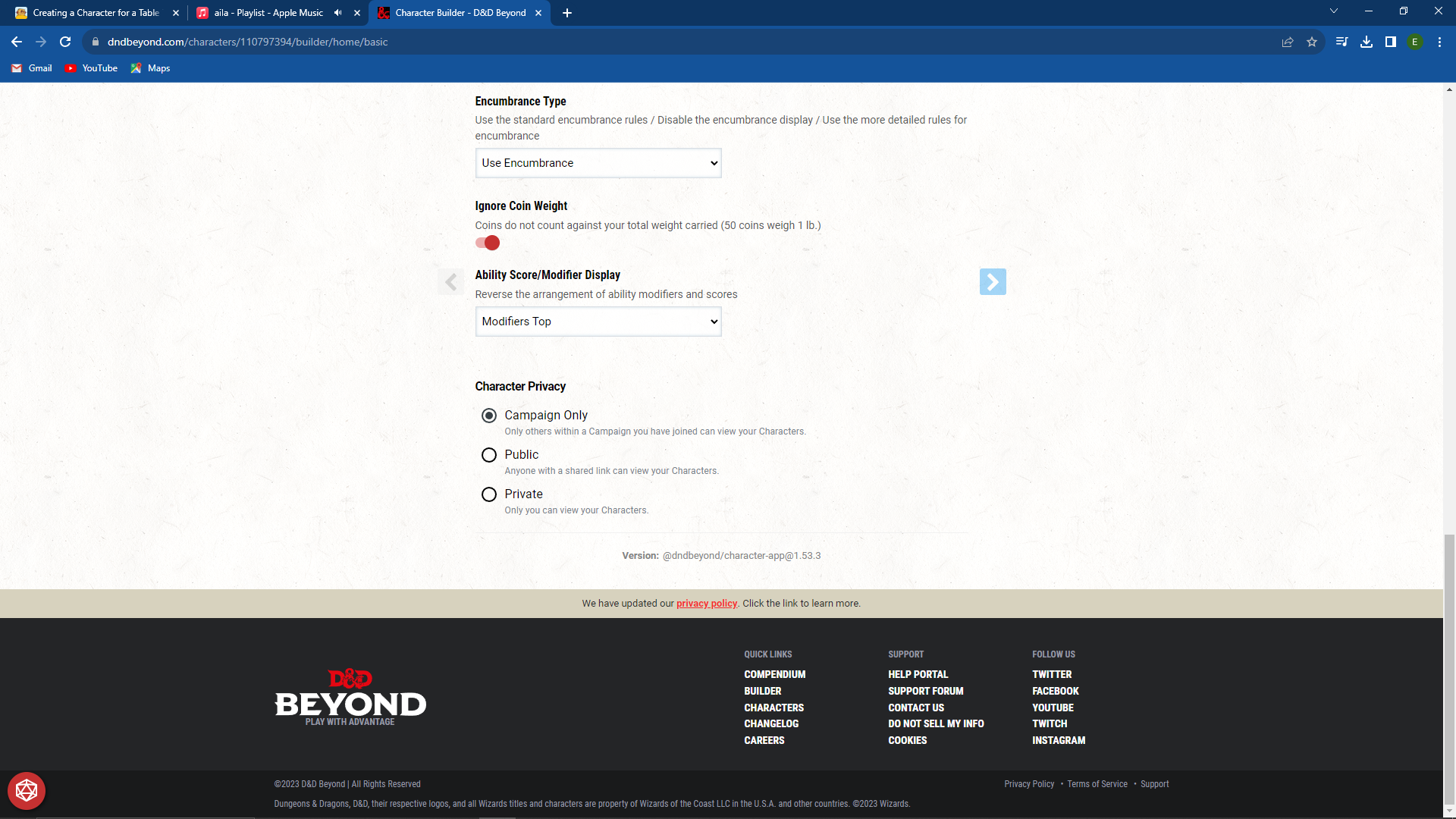 Creating a Character for Dungeons and Dragons Using DnDBeyond.com : 25 ...