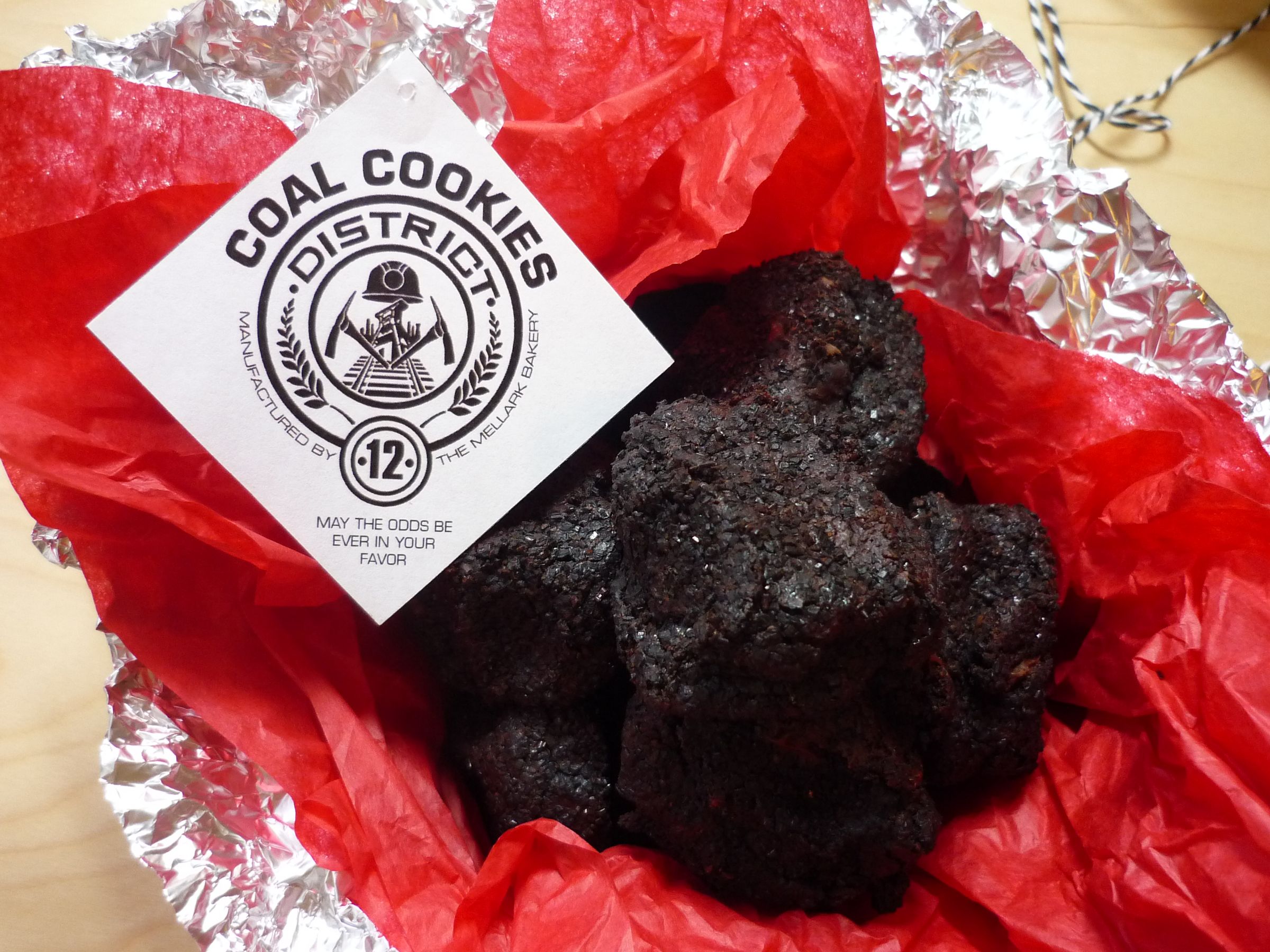 Hunger Games District 12 Coal Cookies : 11 Steps (with Pictures ...