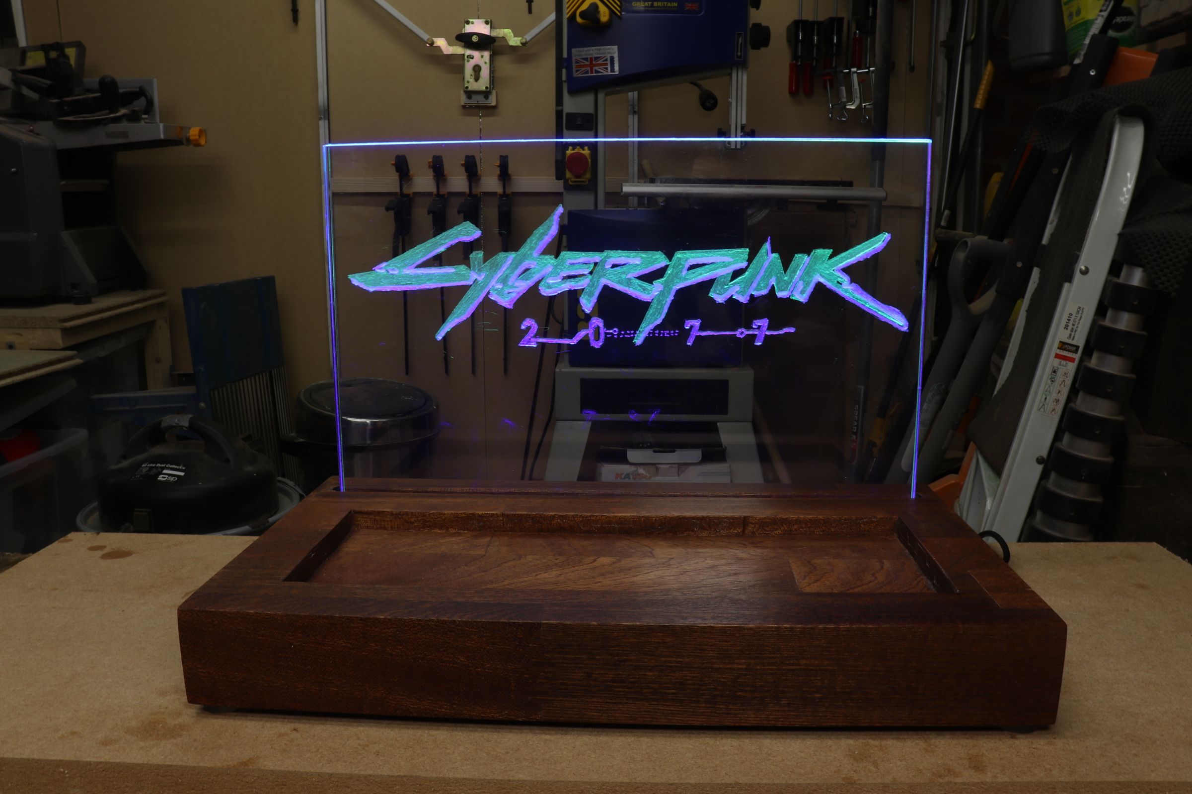 Cyberpunk 2077 Themed LED Light : 10 Steps (with Pictures) - Instructables