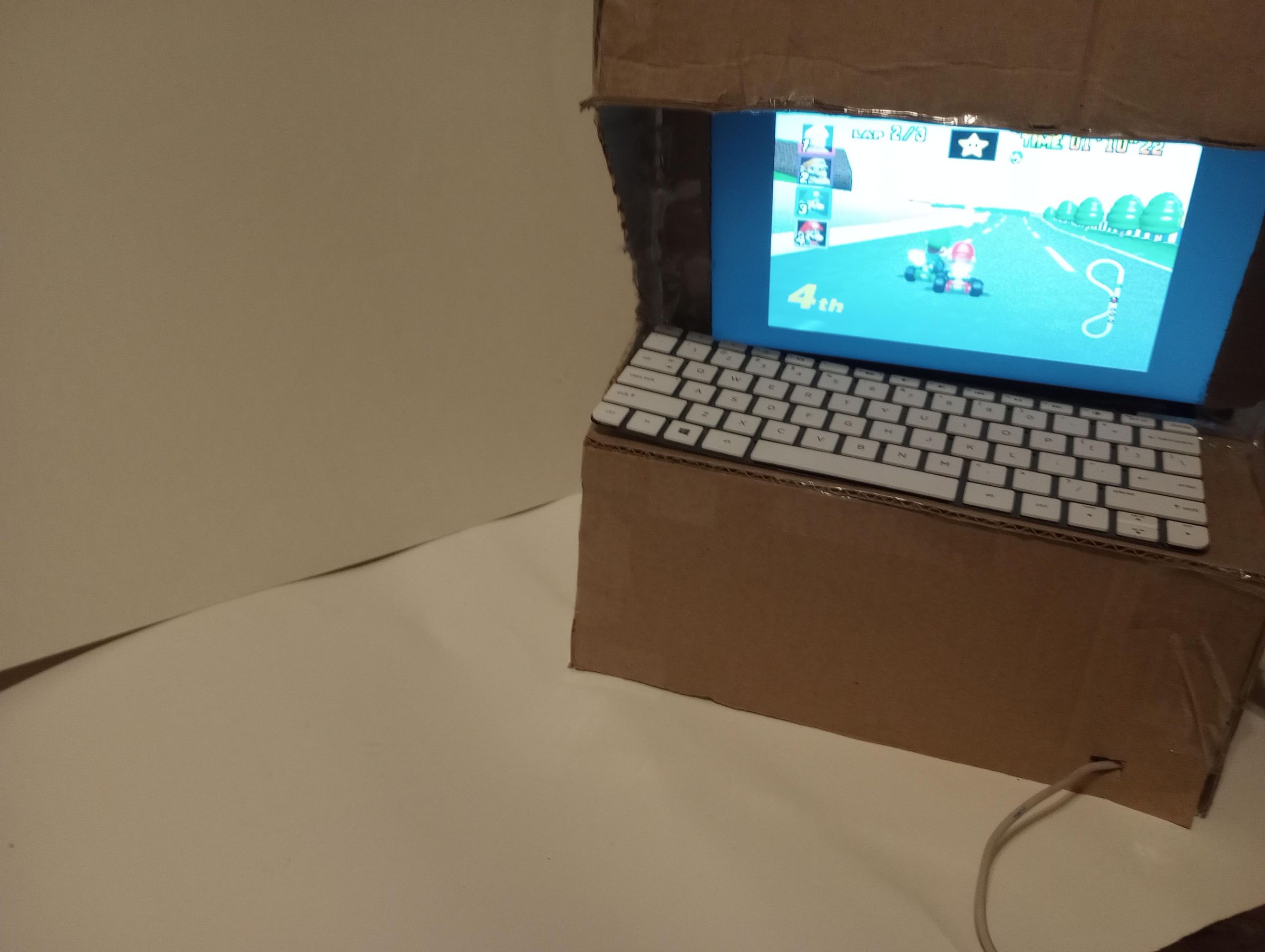 Turn an Old Laptop Into a Cheap Cardboard Mini Arcade Cabinet : 3 Steps ...