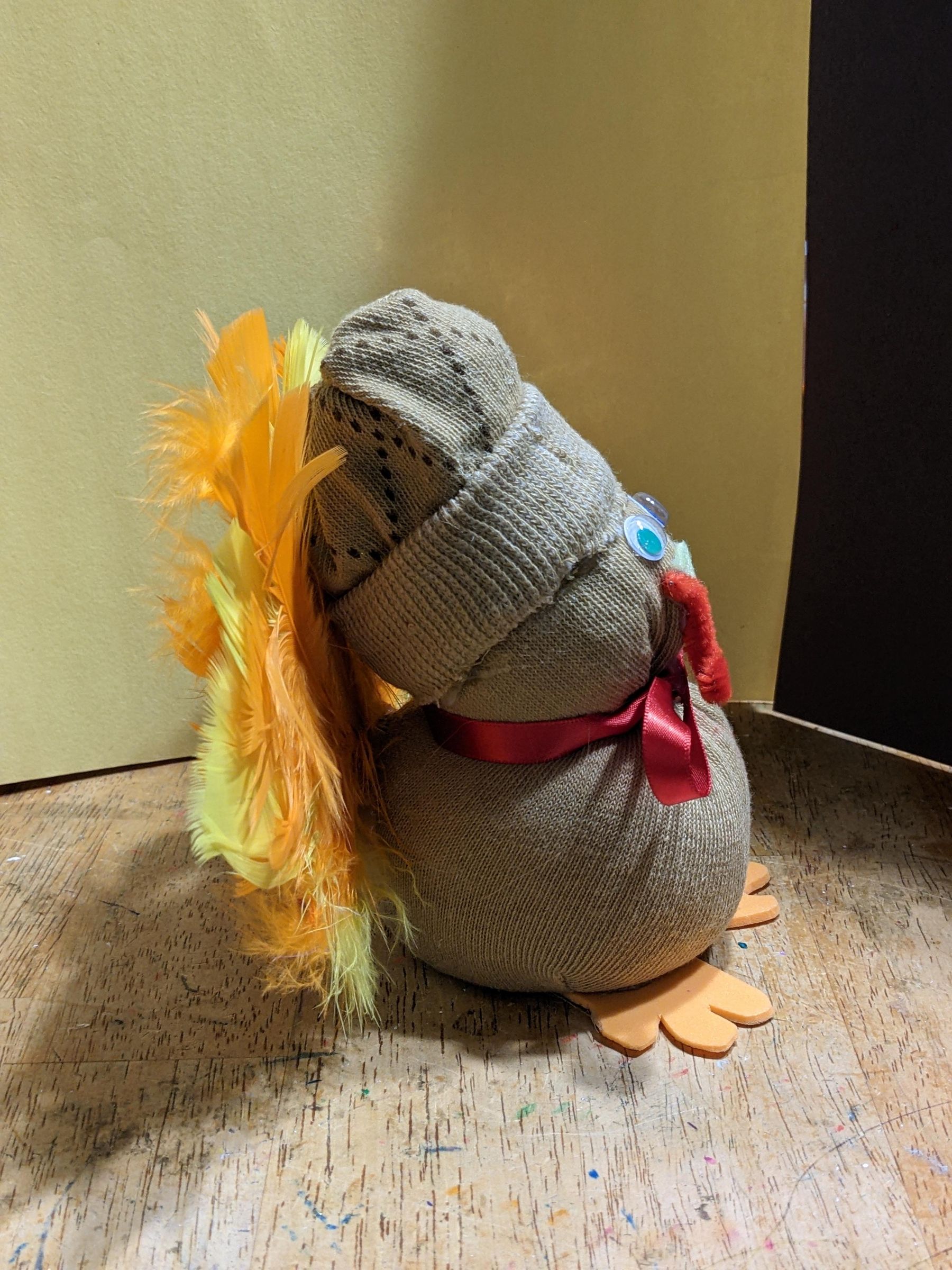 DIY Sock Turkey : 8 Steps (with Pictures) - Instructables