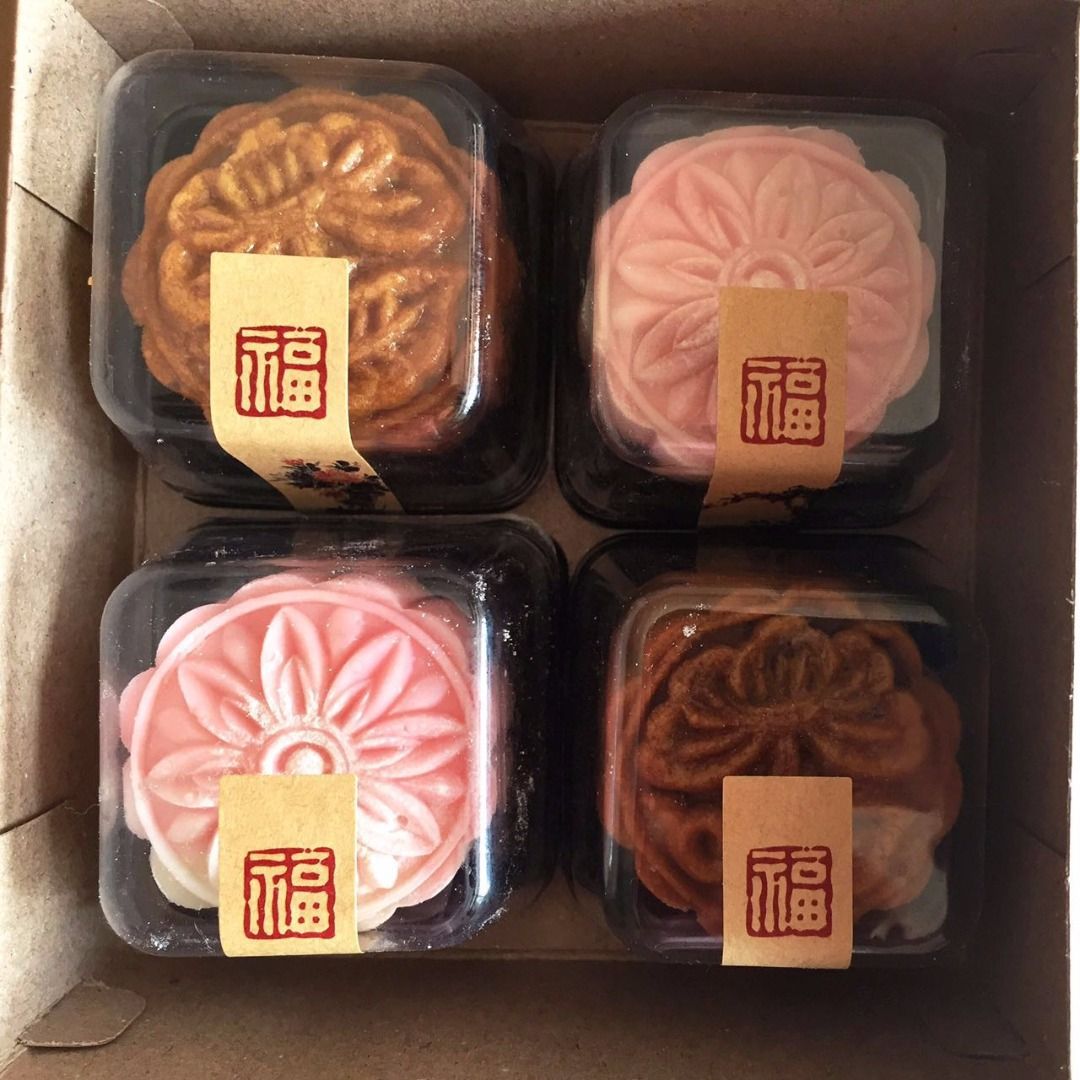 Ice Skin Mooncake With Chinese Custard : 8 Steps (with Pictures ...