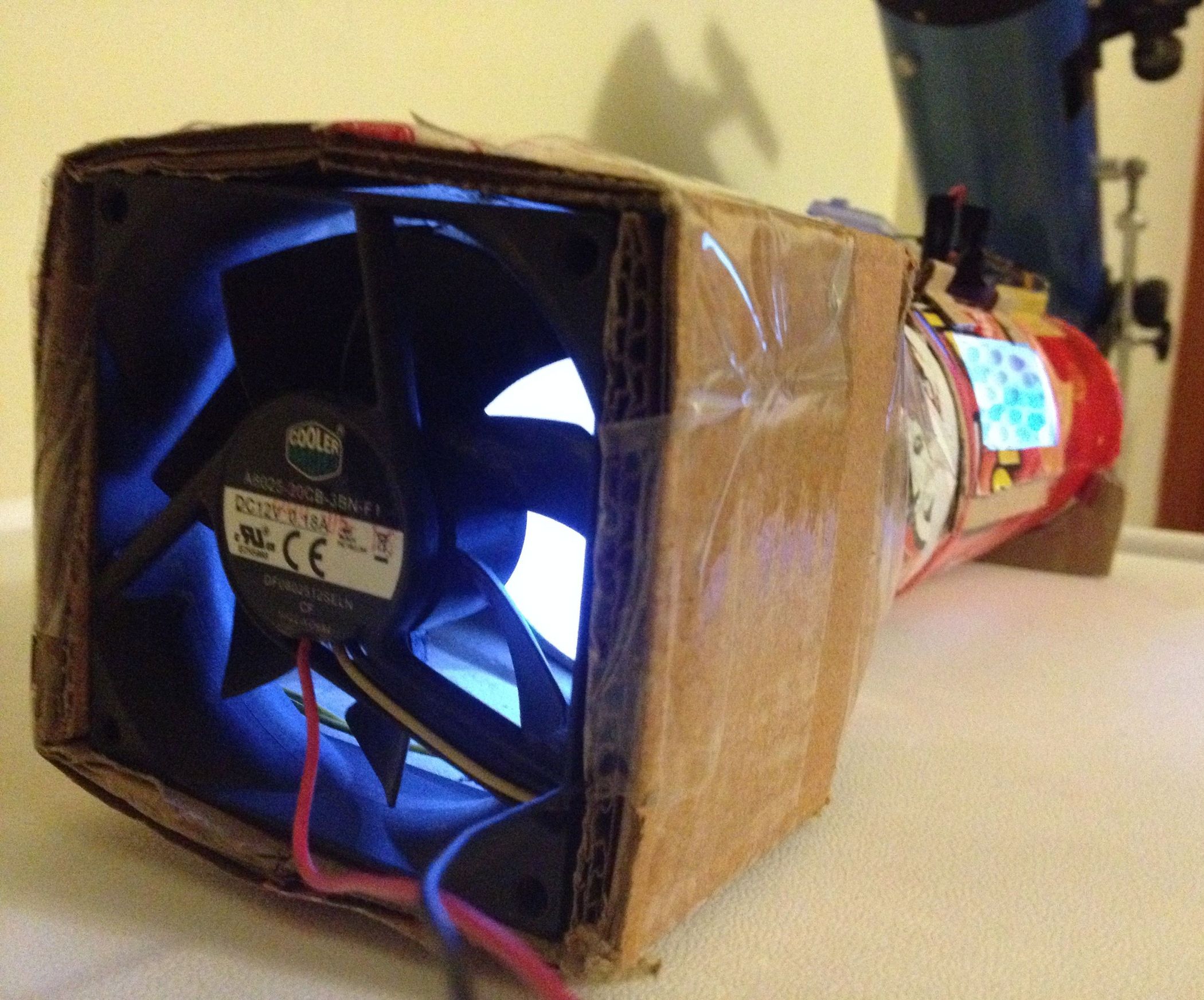 Wind Tunnel Out of Prigles Box : 6 Steps (with Pictures) - Instructables