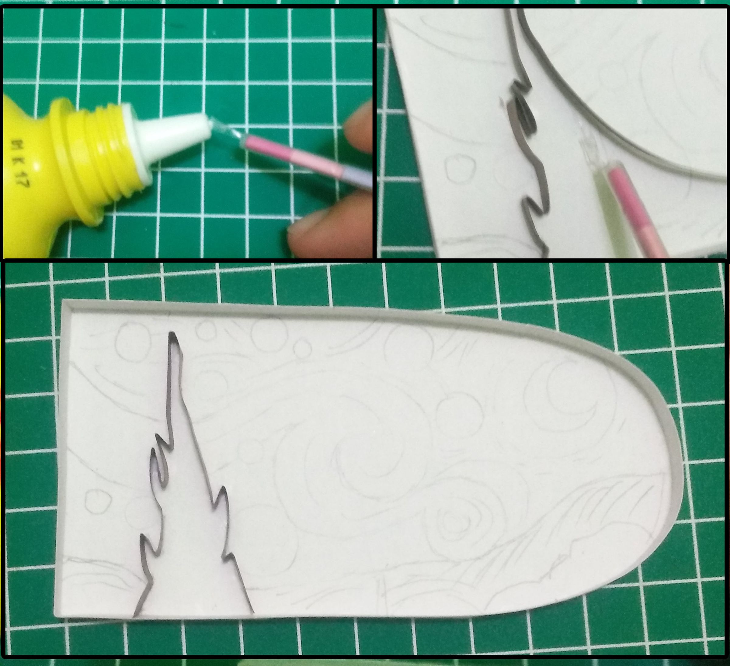 Tutorial the Starry Night Paper Quilling : 7 Steps (with Pictures ...