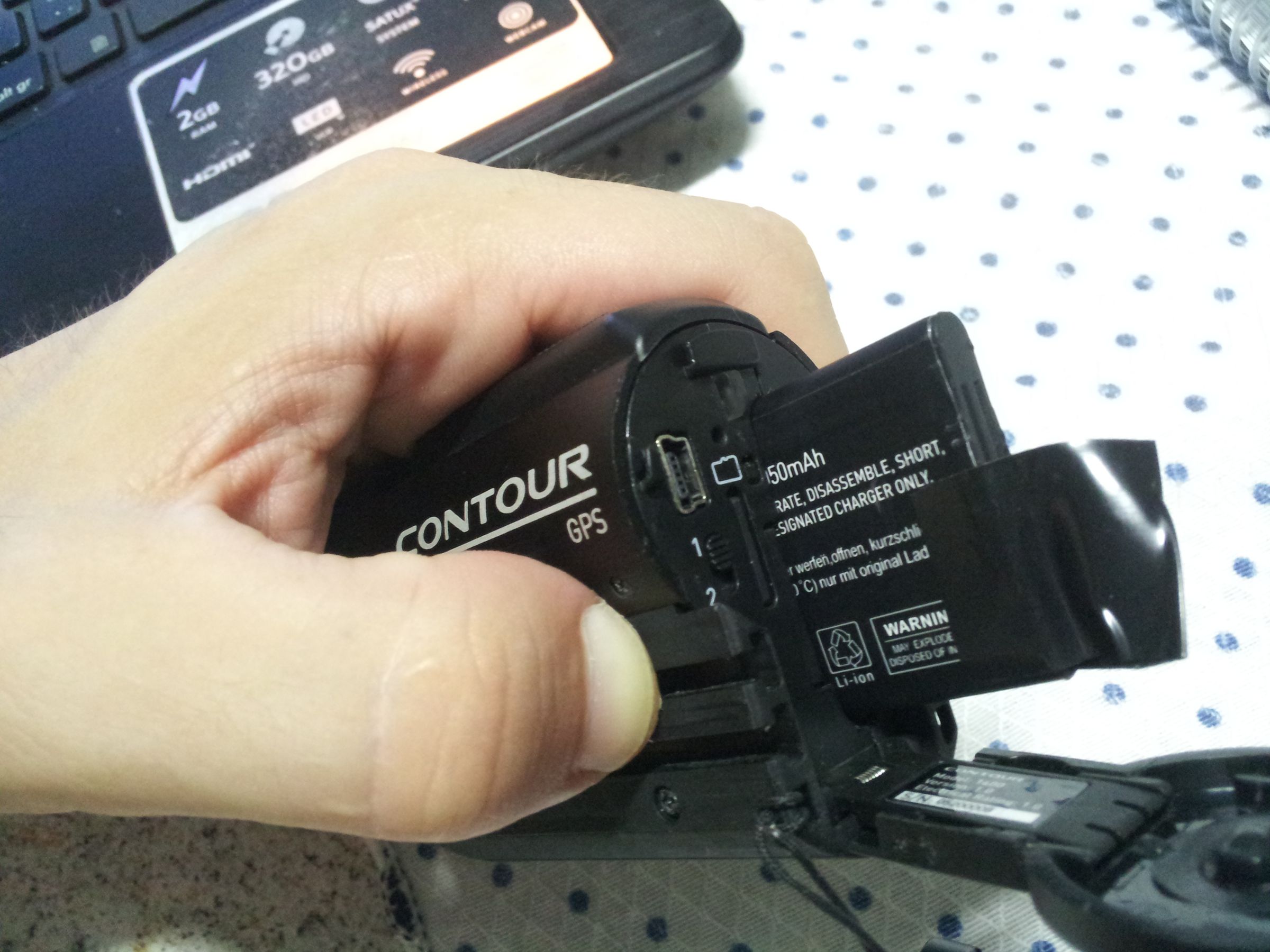 Contour GPS Battery Release Camera - Instructables