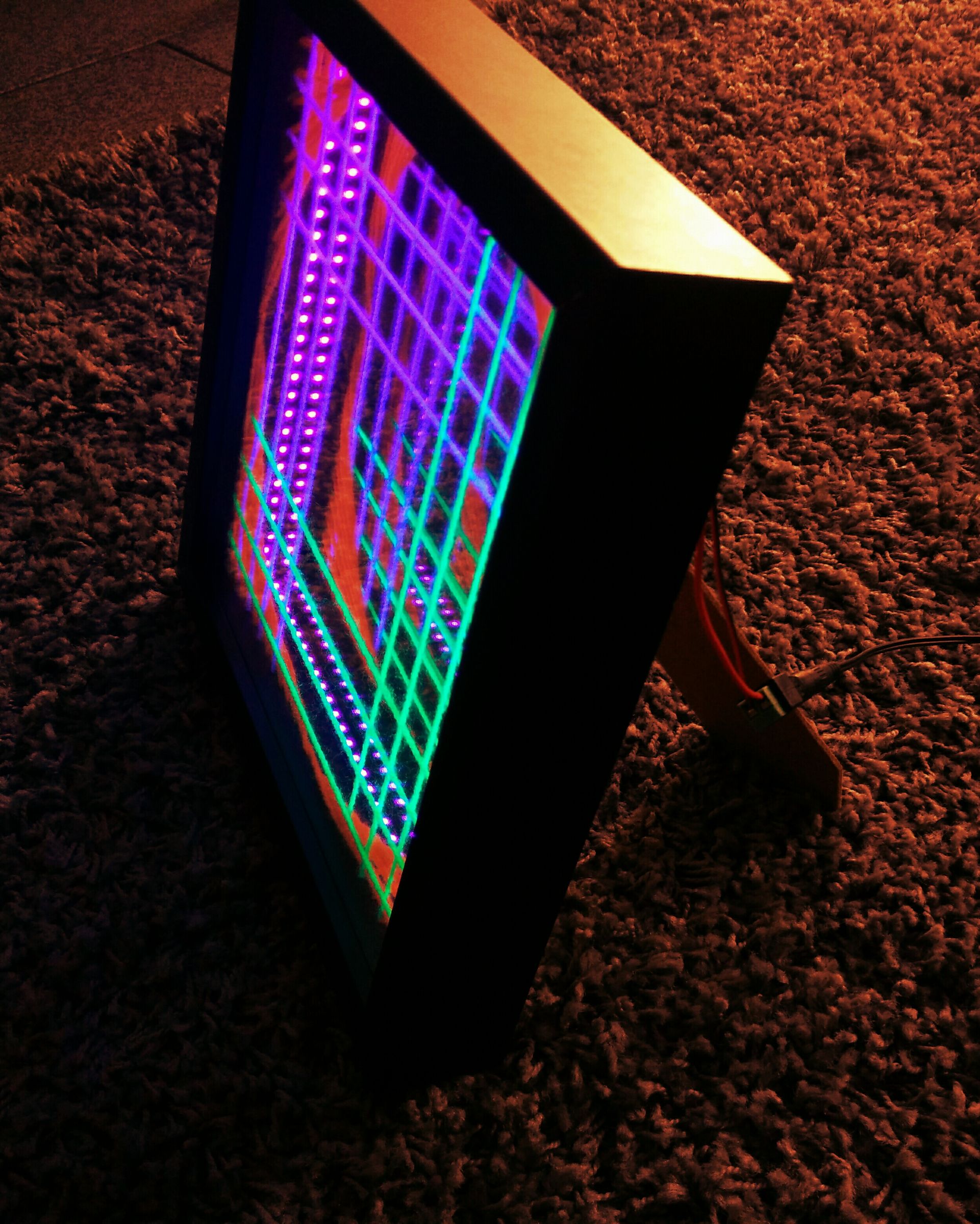 Infinity Mirror UV String Art : 4 Steps (with Pictures) - Instructables