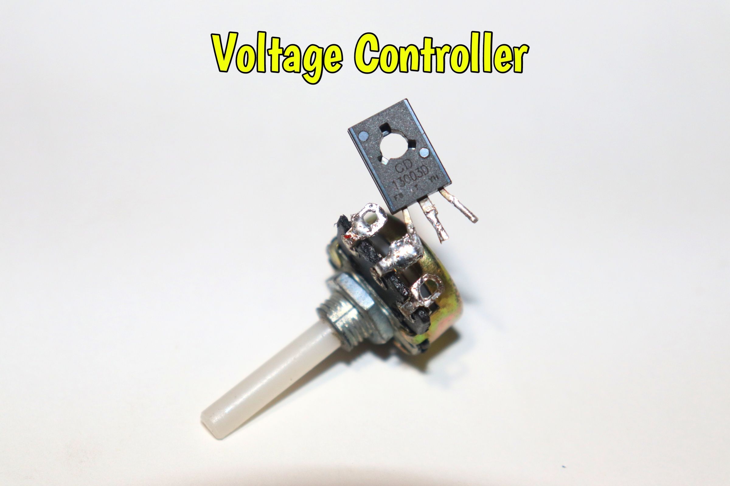 How to Make Voltage Controller Circuit Using 13003 Transistor : 6 Steps ...