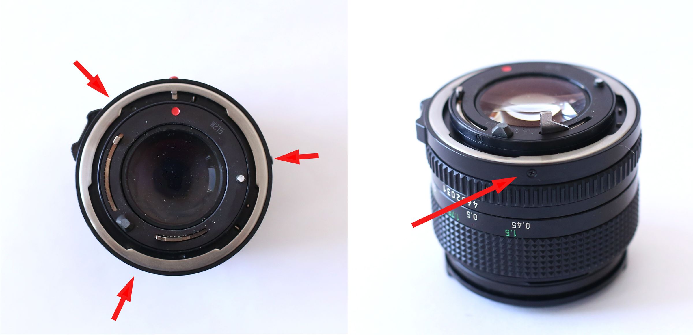 FDn to EF Mod (without Glass) Easy Steps : 9 Steps (with Pictures ...