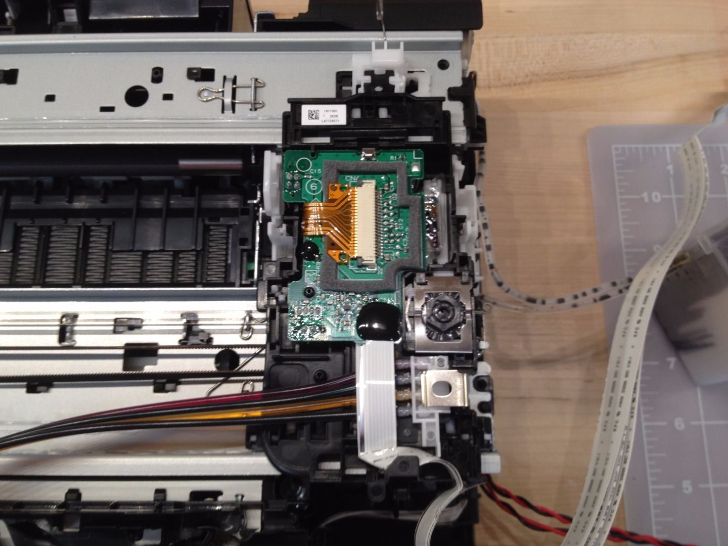 Disassembling a Brother MFC-J450DW Printer : 31 Steps - Instructables