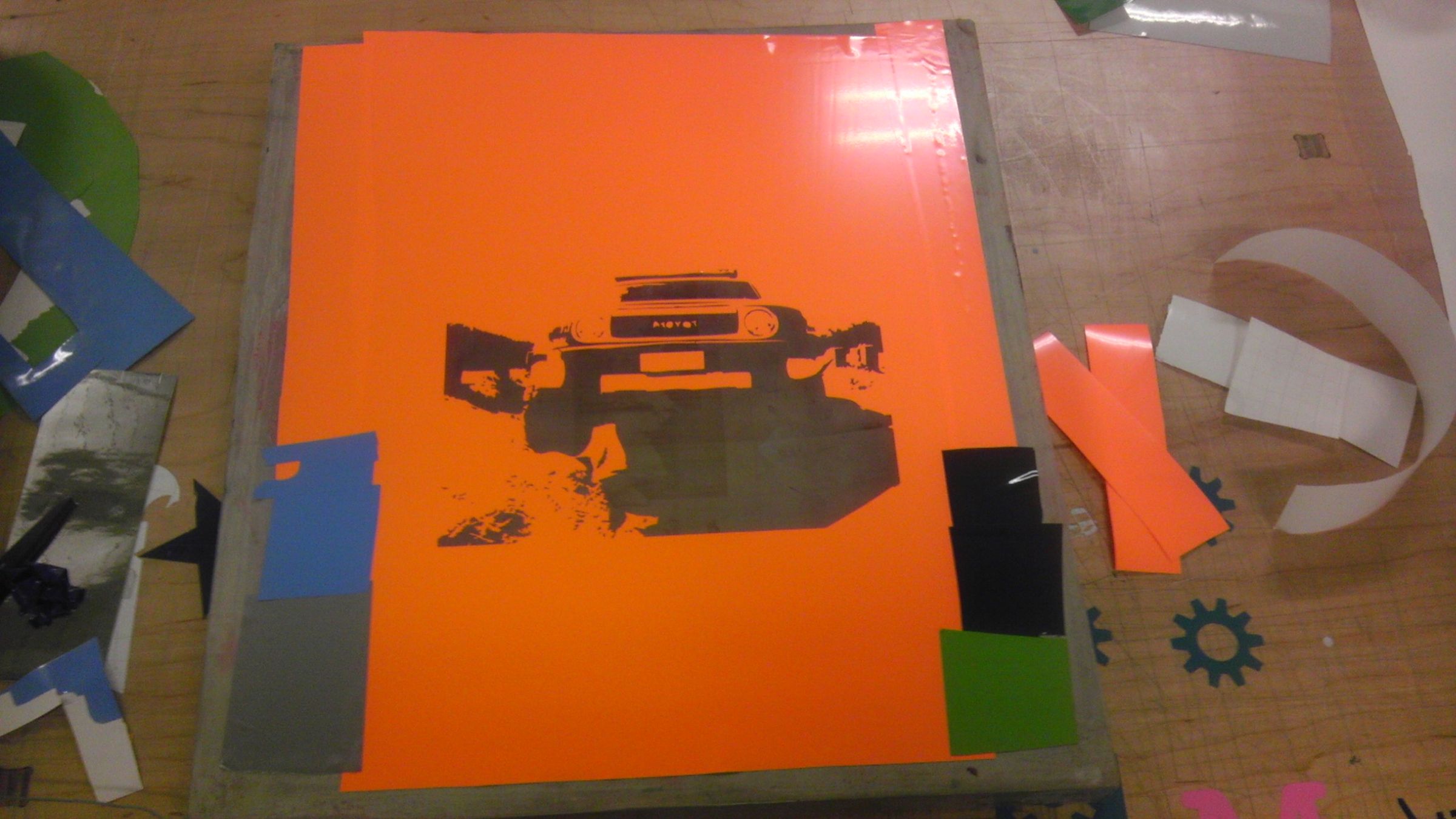 Silk Screening Napkins and T-Shirts : 5 Steps (with Pictures ...