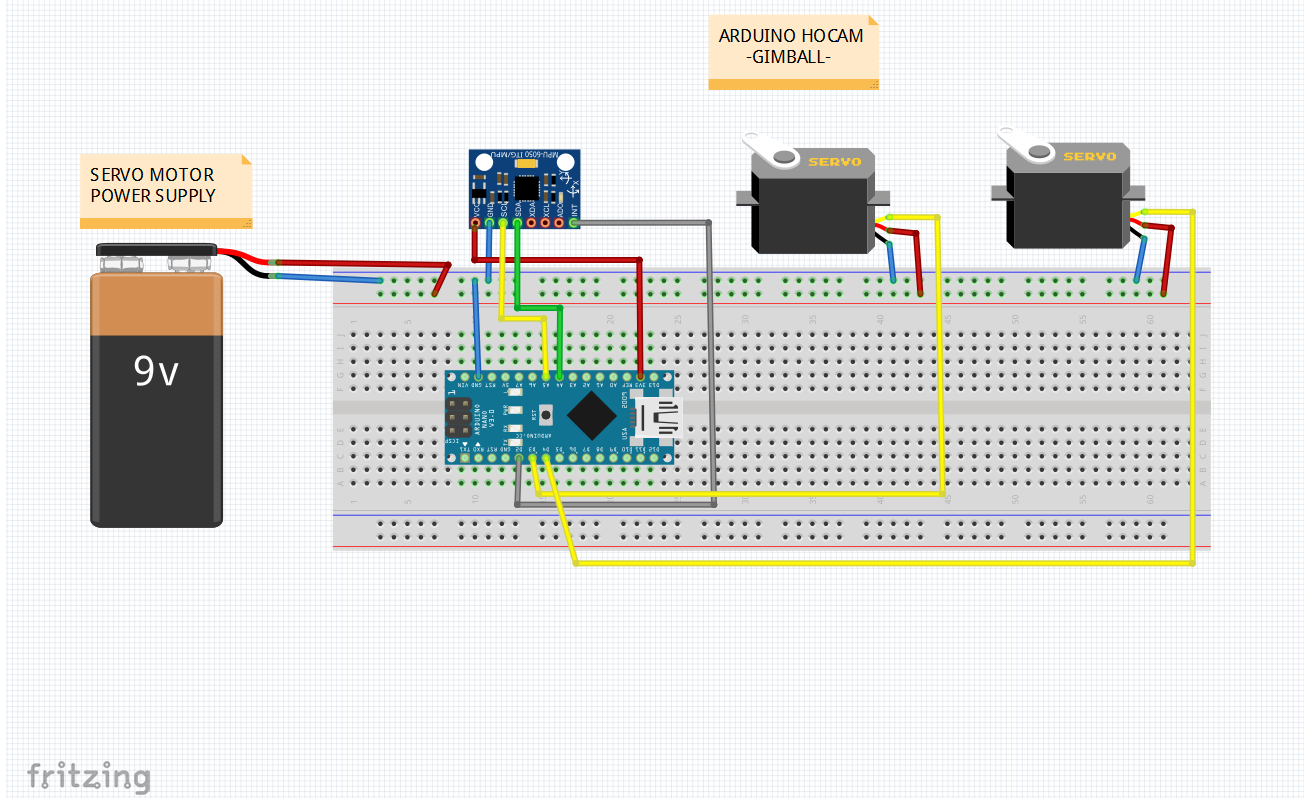 How to Make Arduino GIMBAL (CAMERA STABILIZATION) : 5 Steps - Instructables