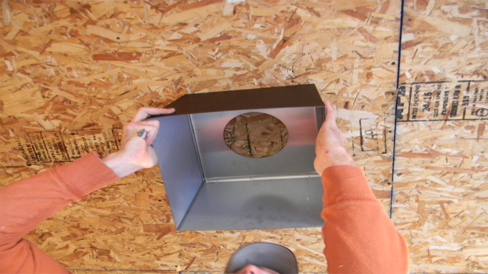 Chimney Pipe Installation for Wood Stove Through a Flat Ceiling : 8 ...