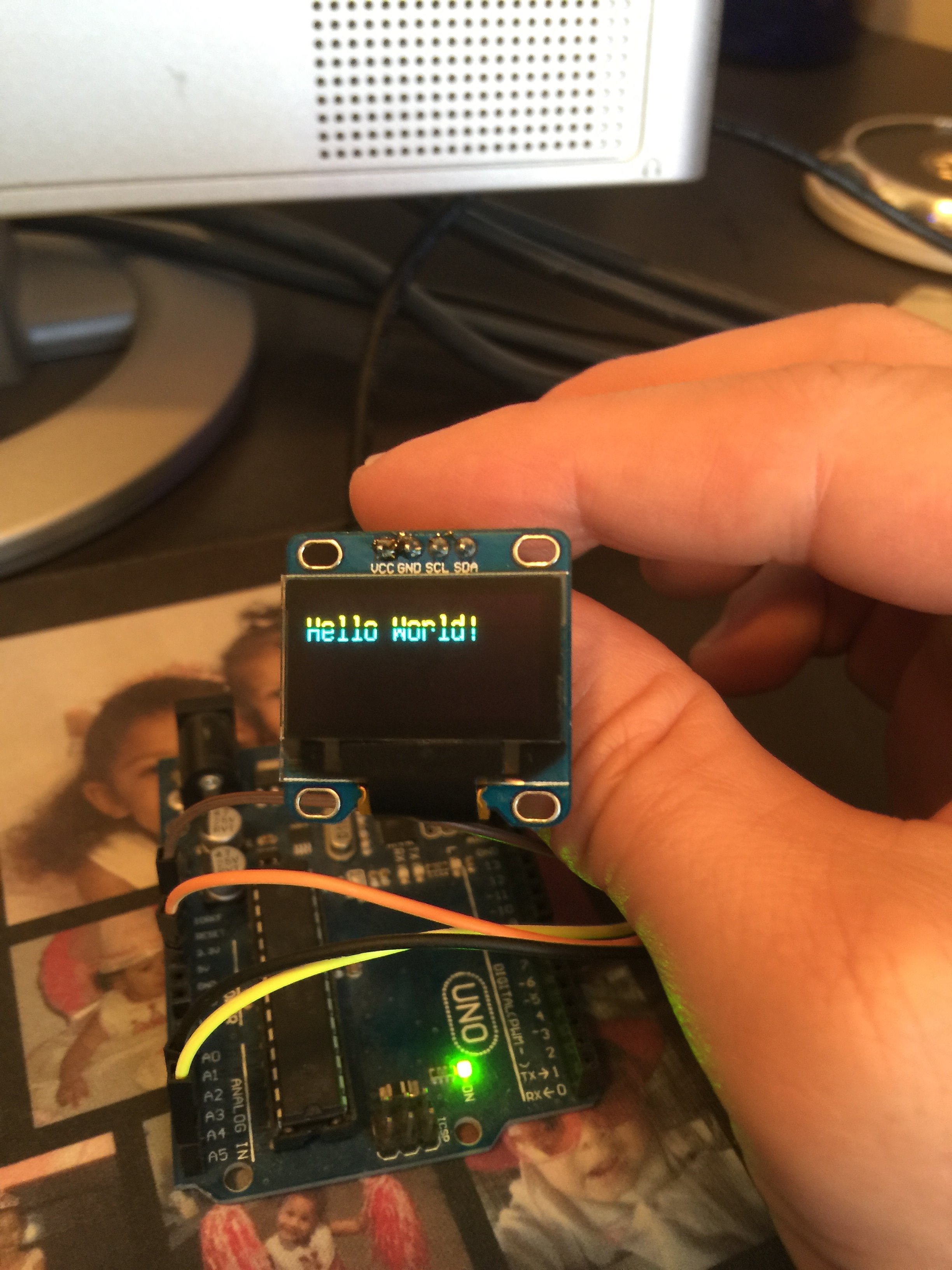 How to Interface Oled and Arduino (Part -1) : 5 Steps (with Pictures ...