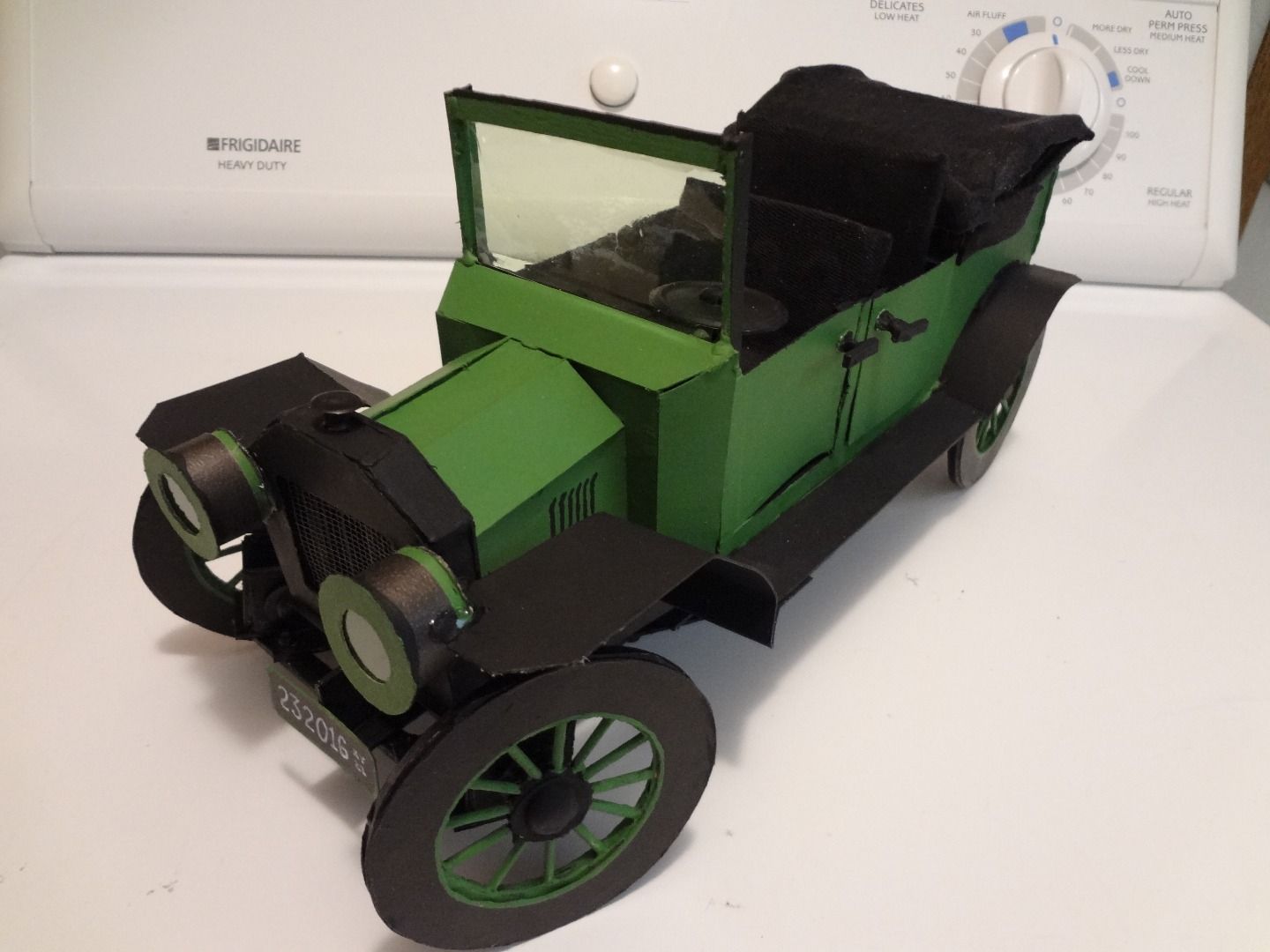 Classic Convertible Cardboard Electric Car. : 16 Steps (with Pictures ...