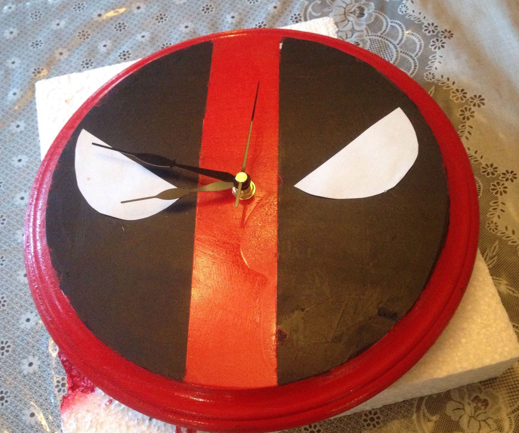 DIY Deadpool Clock : 9 Steps (with Pictures) - Instructables