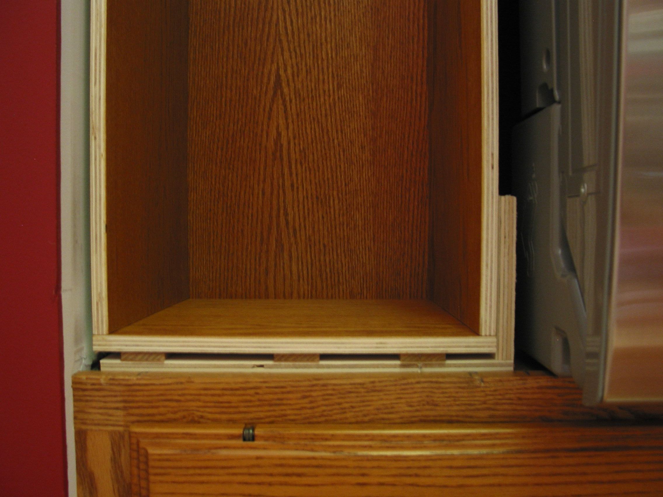 Easy to Build Above the Fridge Display Box Cabinet : 4 Steps (with ...
