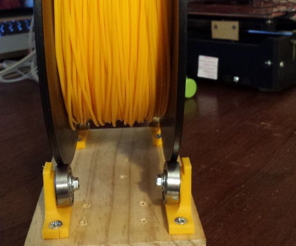 3d Printer Filament Spool Holder - Instructables