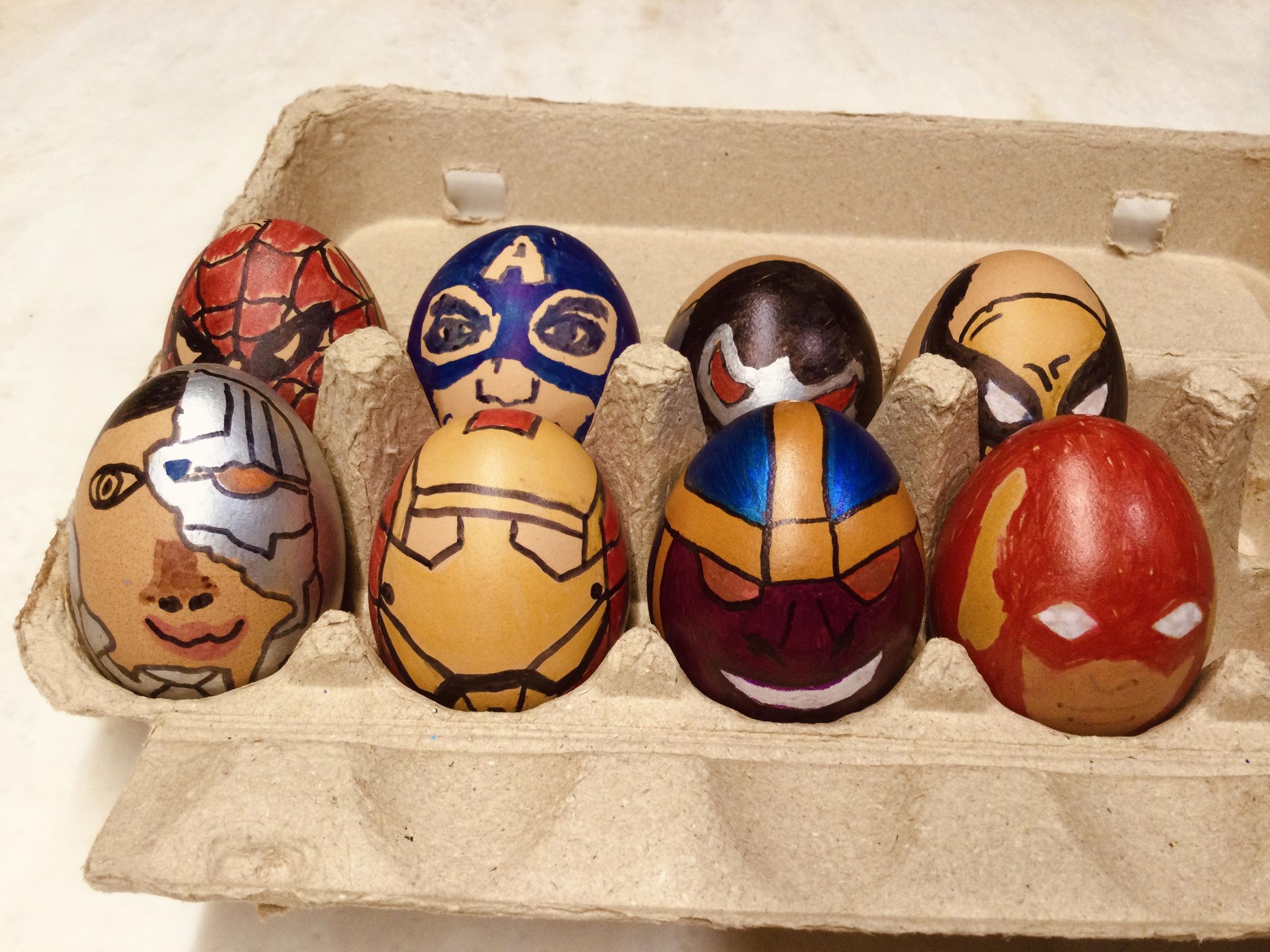 Superhero Easter Eggs : 7 Steps (with Pictures) - Instructables