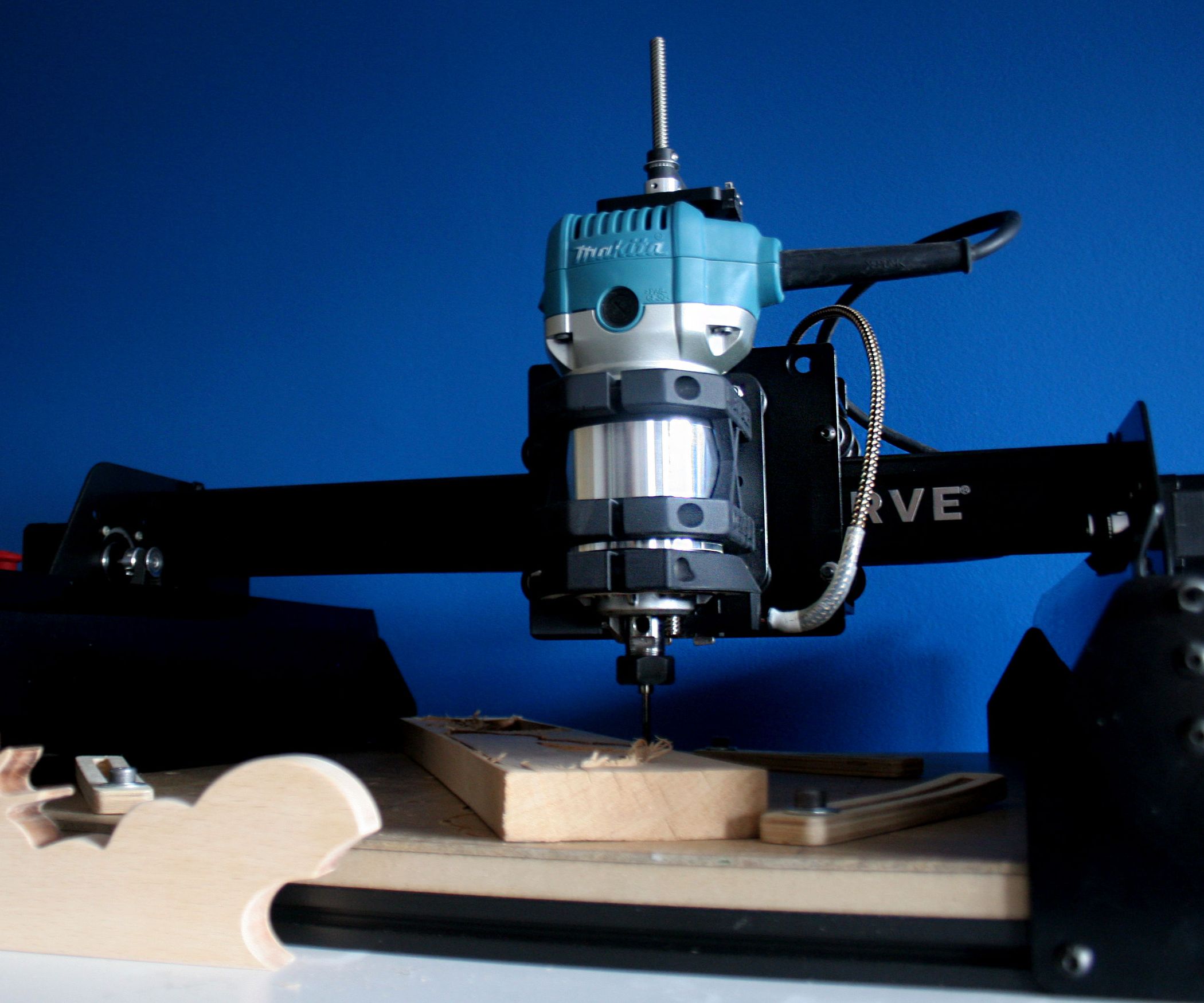Spindle Mount Makita Tro 700C & Optical Sensor for Tachometer ( for X ...