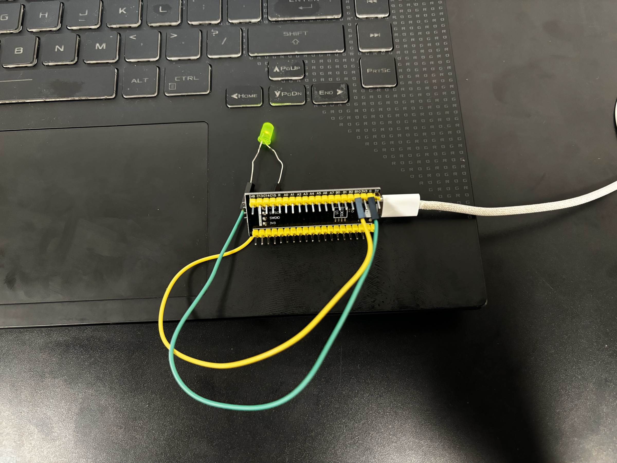 Blinking an External LED Using STM32CubeIDE on STM32 Black Pill : 7 ...