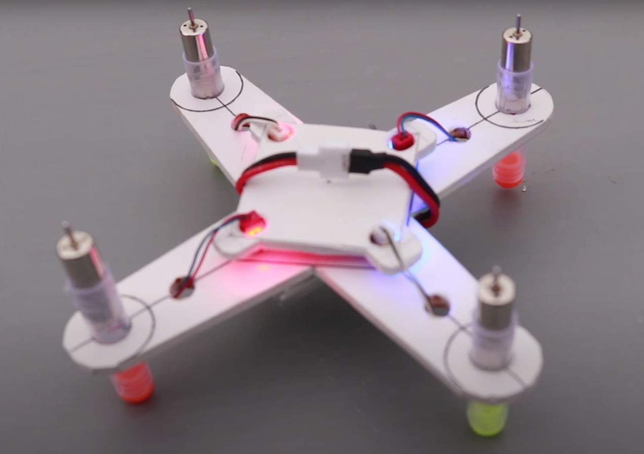 Flying Mini Drone : 8 Steps - Instructables