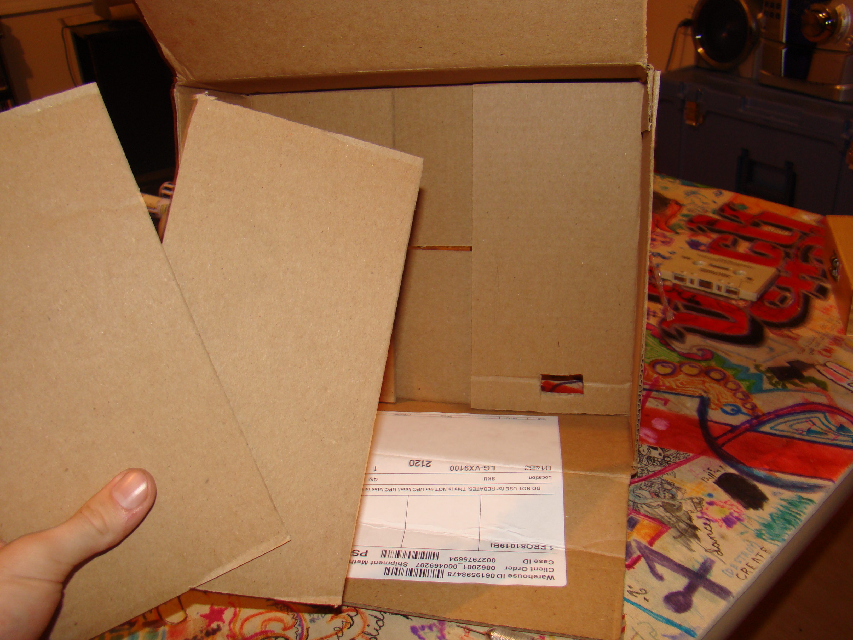 Cardboard Boombox : 7 Steps - Instructables