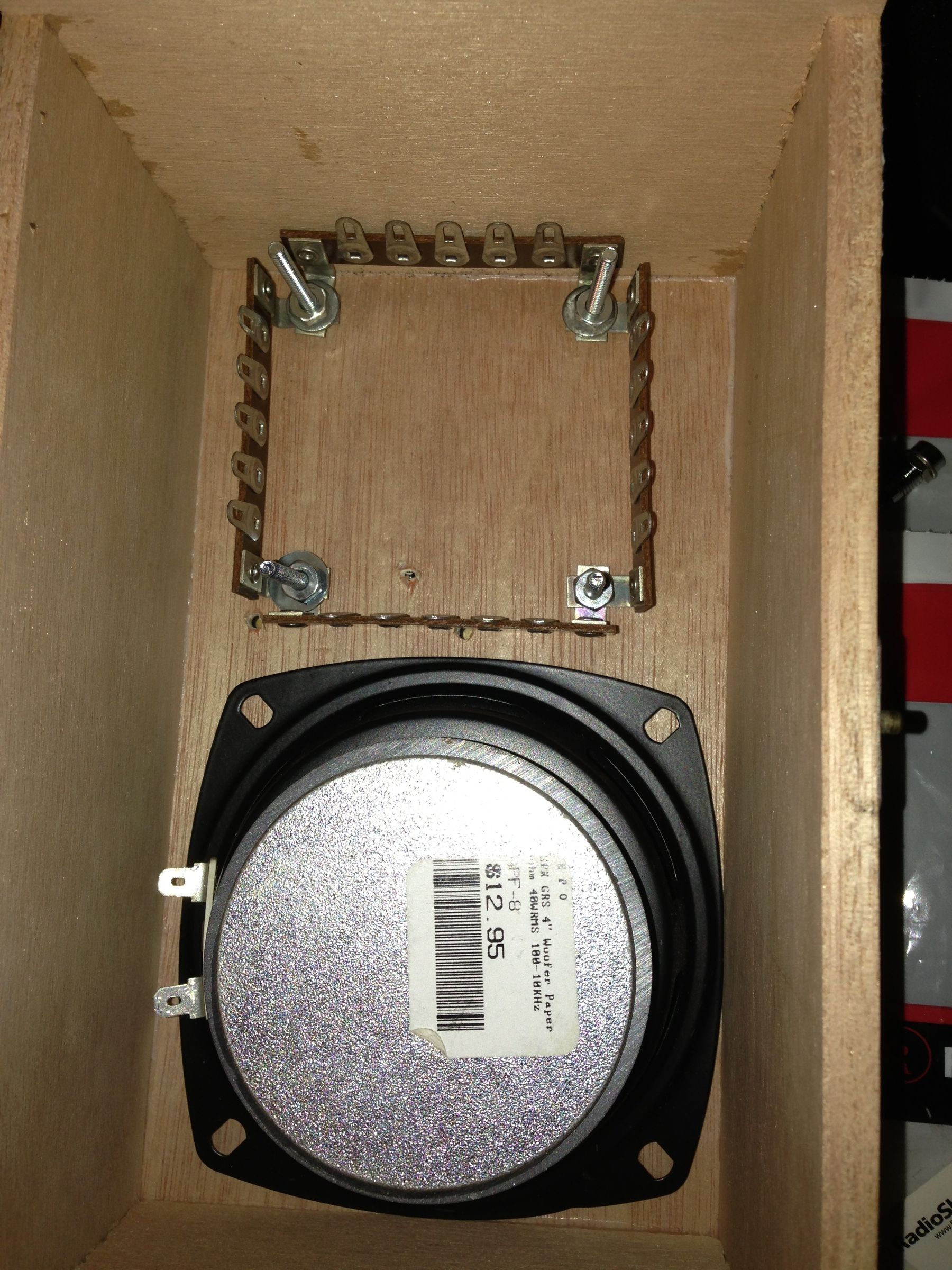 Basic Cigar Box Guitar Amp With Tripod Stand : 11 Steps - Instructables