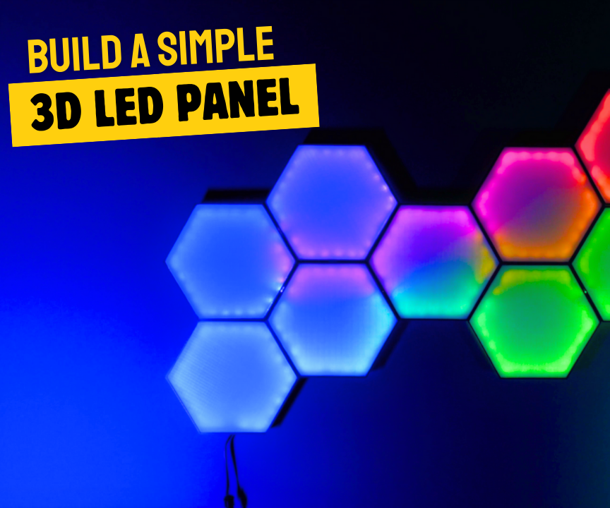 Build a Simple 3D Wall Lighting : 5 Steps (with Pictures) - Instructables