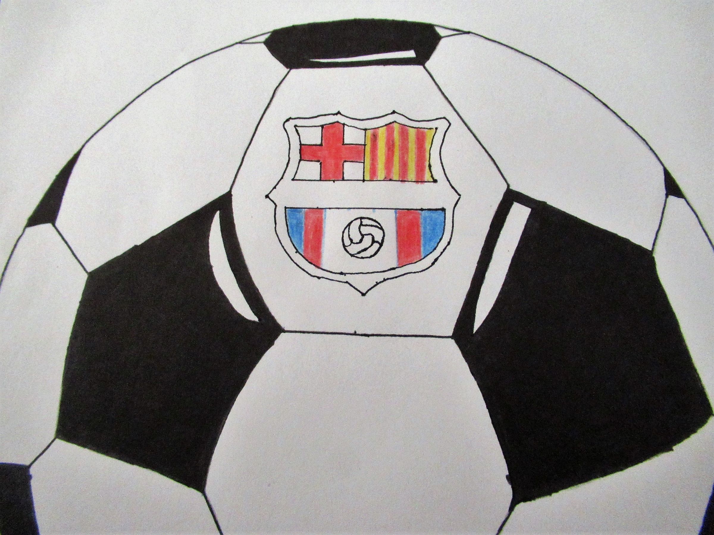 3d Soccer Ball Drawing