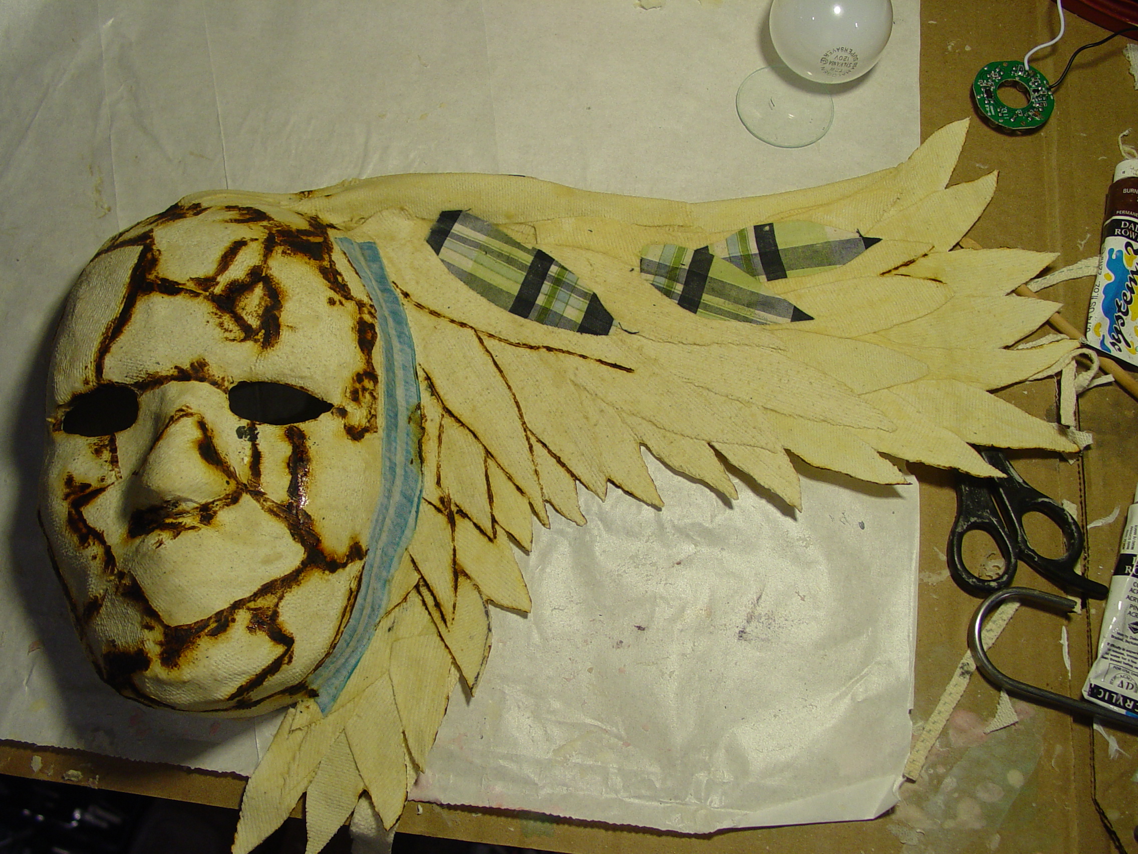 Dark Angel Mask Made Easy. : 5 Steps - Instructables
