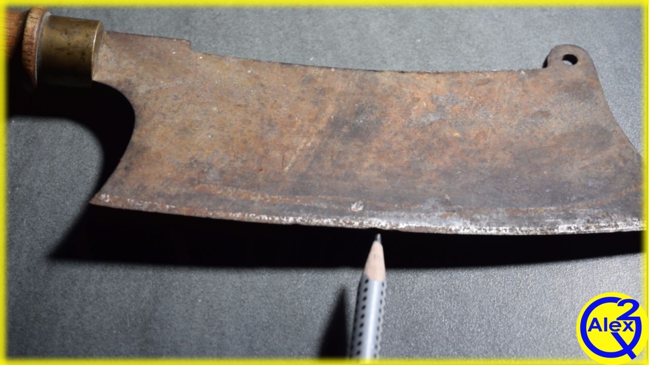 How to Restore an Old Rusty Cleaver : 9 Steps (with Pictures ...