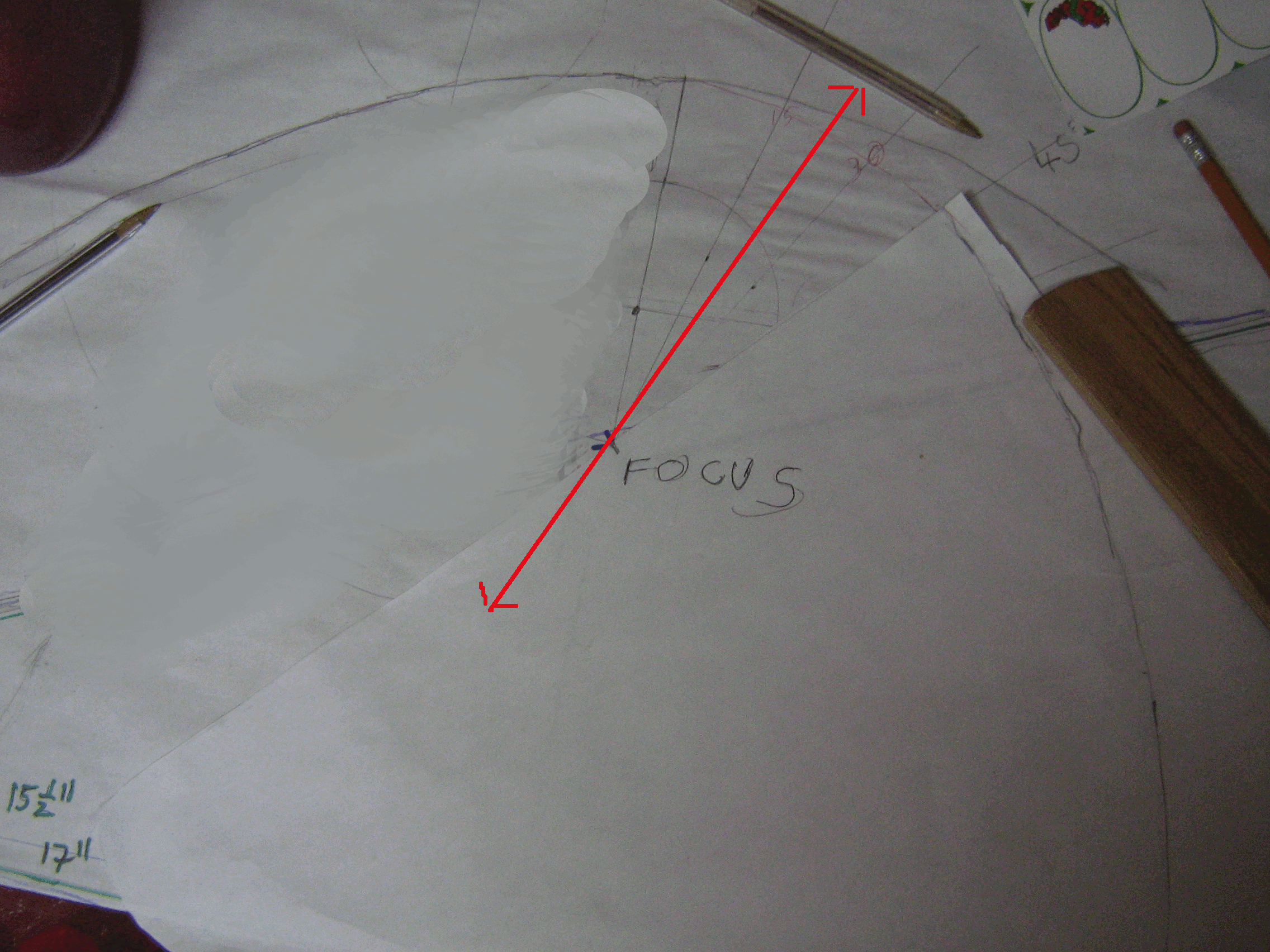 "Compound" Parabolic Solar Cooker, Make a Template With Technical ...