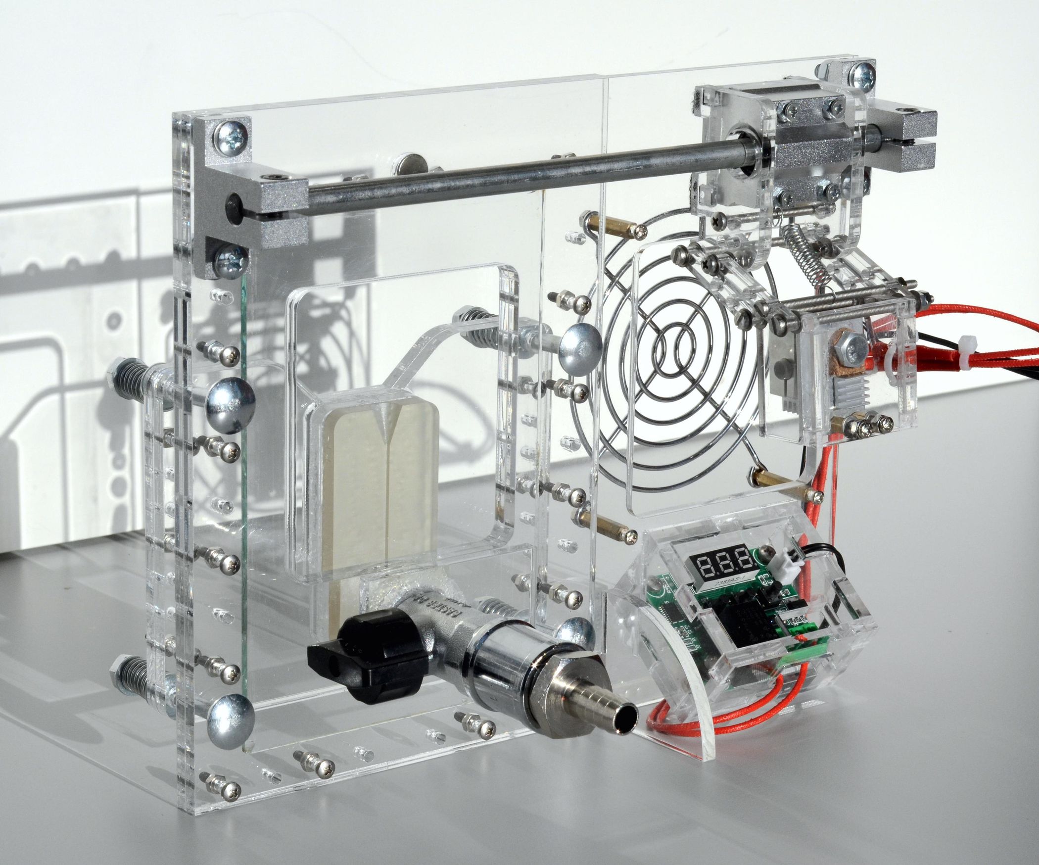 Vacuum Fiber Molding (VFM) Machine for Creating Liquid Crystal ...