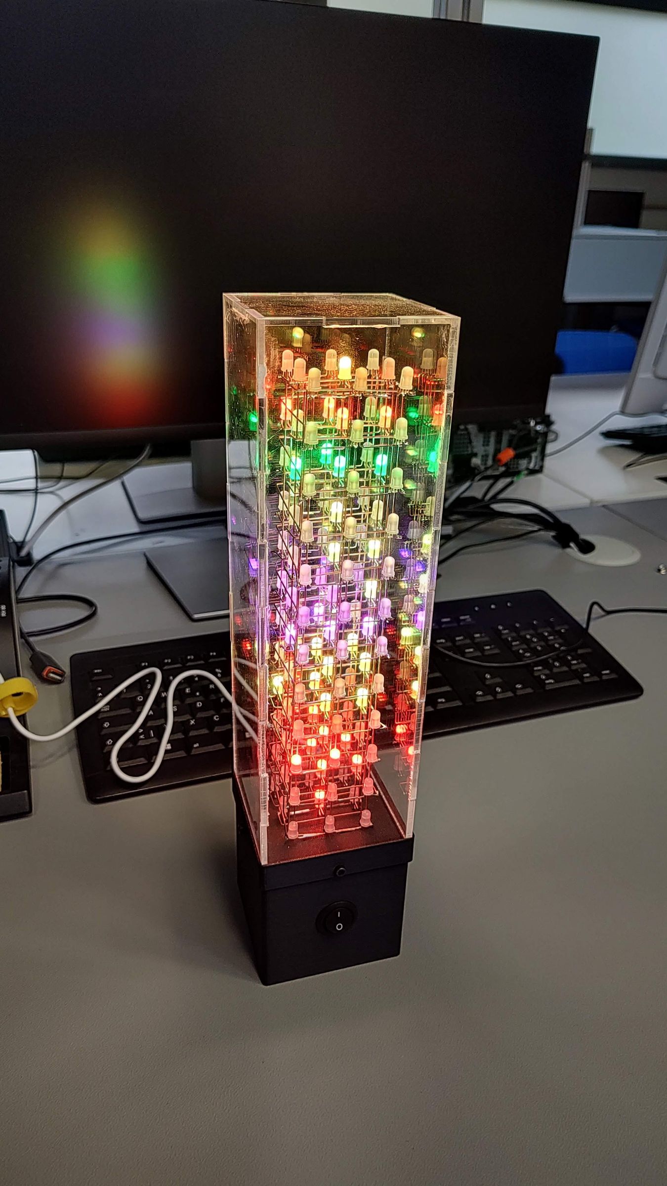 3D Tetris on a 3x3x12 LED Matrix : 6 Steps (with Pictures) - Instructables