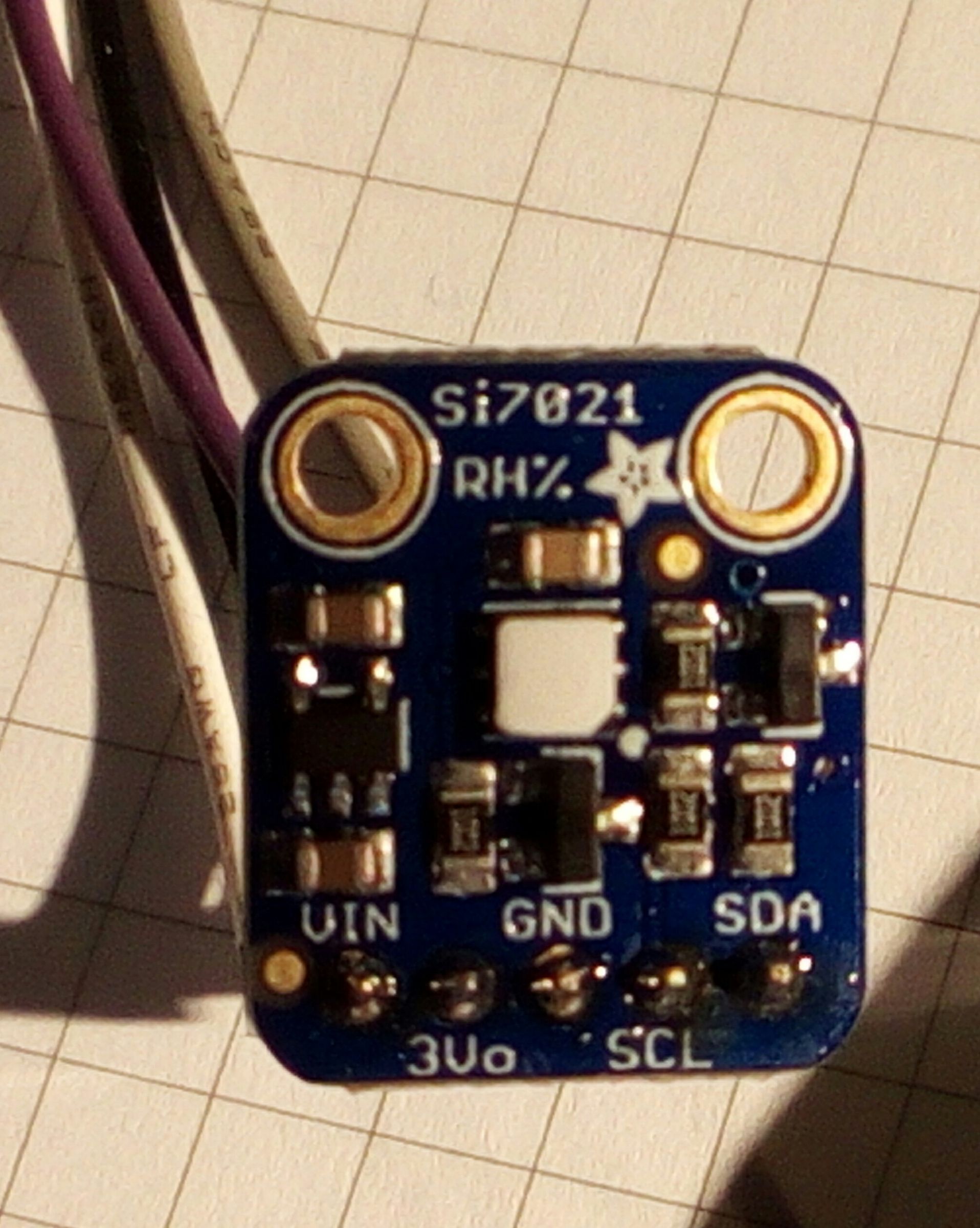 An Adafruit Si7021, Raspberry Pi and Pimoroni Display-o-Tron HAT Humidity and Temperature ...