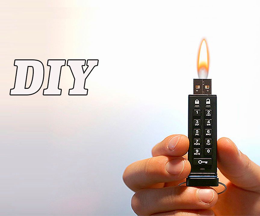 How to Make a USB FLASH DRIVE-LIGHTER ? || TUTORIAL || DIY || : 4 Steps ...