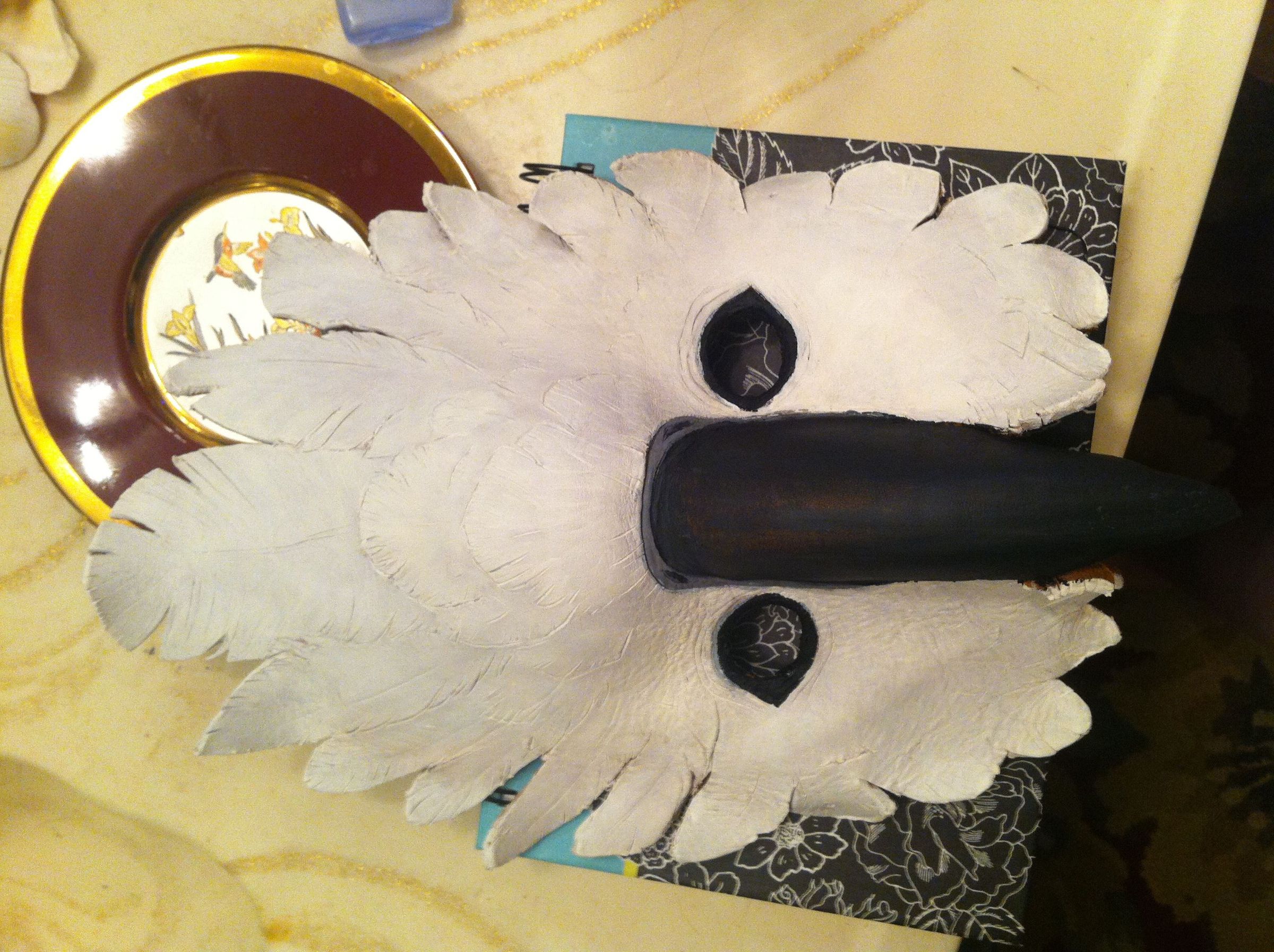 Cockatoo Parrot Leather Mask Tutorial: From Concept to Completion : 8 ...