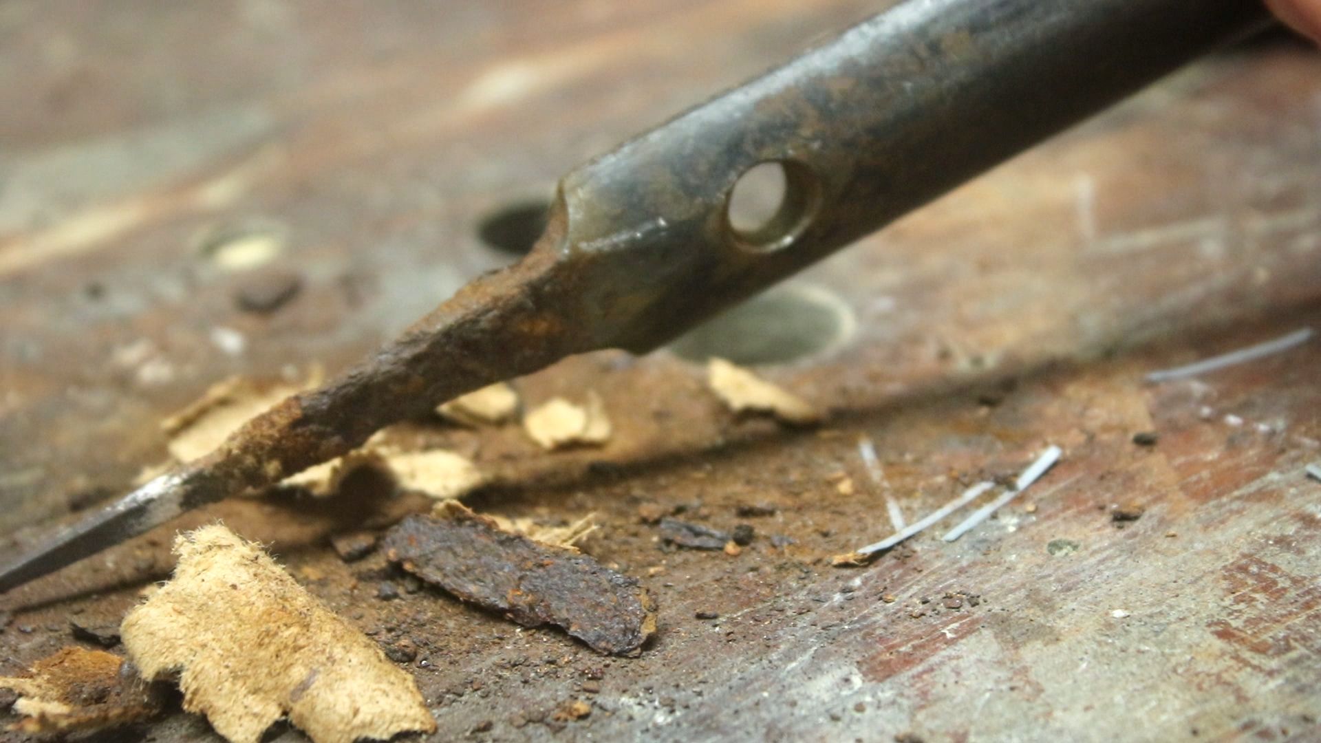 Restoring Rusty File and Making a New Handle With Electroetching : 4 ...